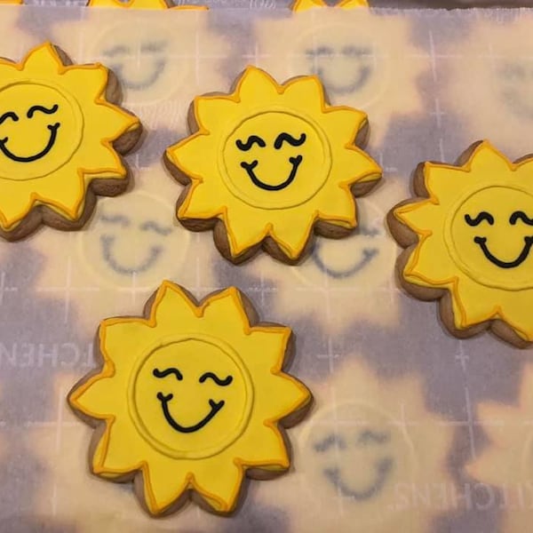 Sunshine Cookies - Etsy