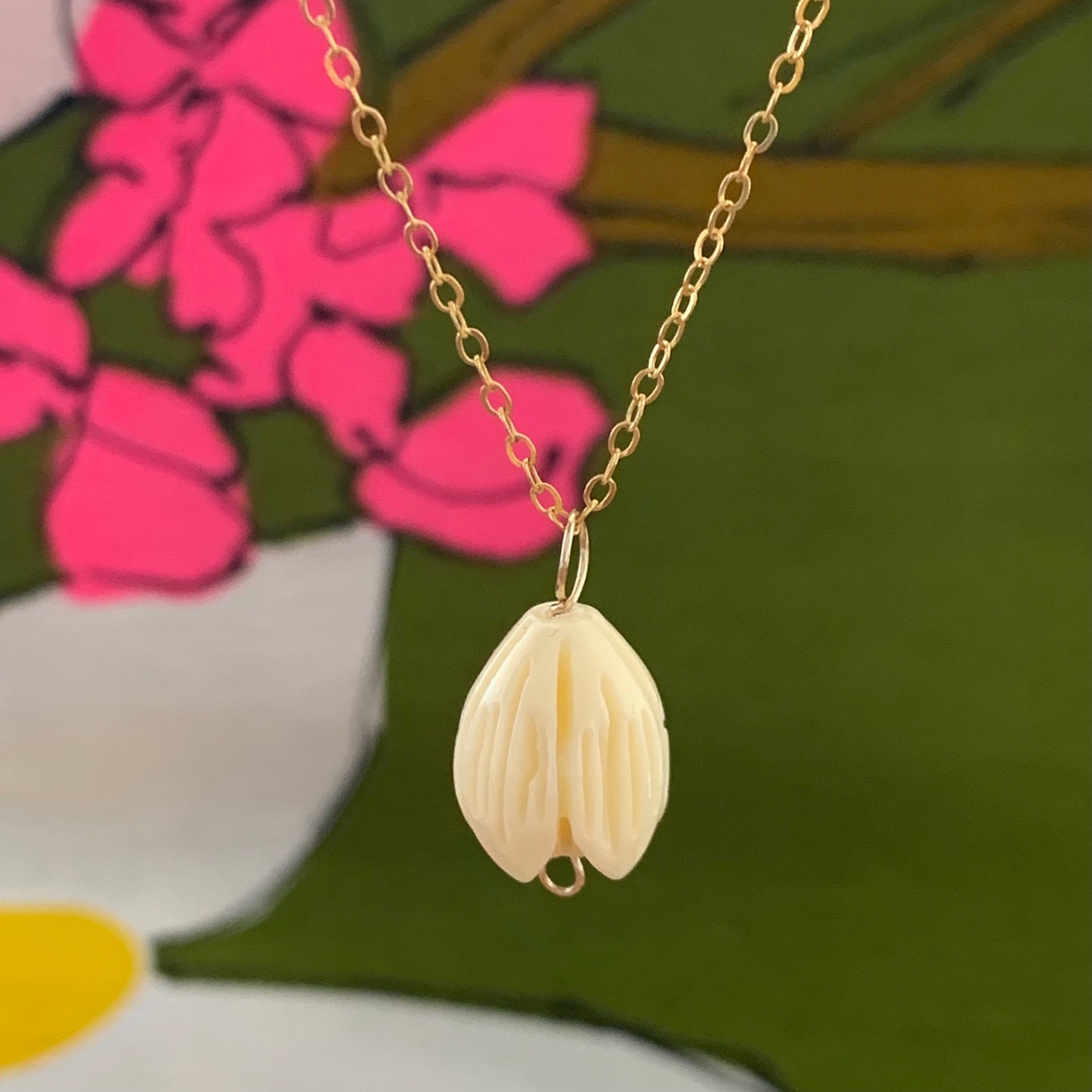 Pikake Collection - Simple Drop Necklace (#2149) - Etsy