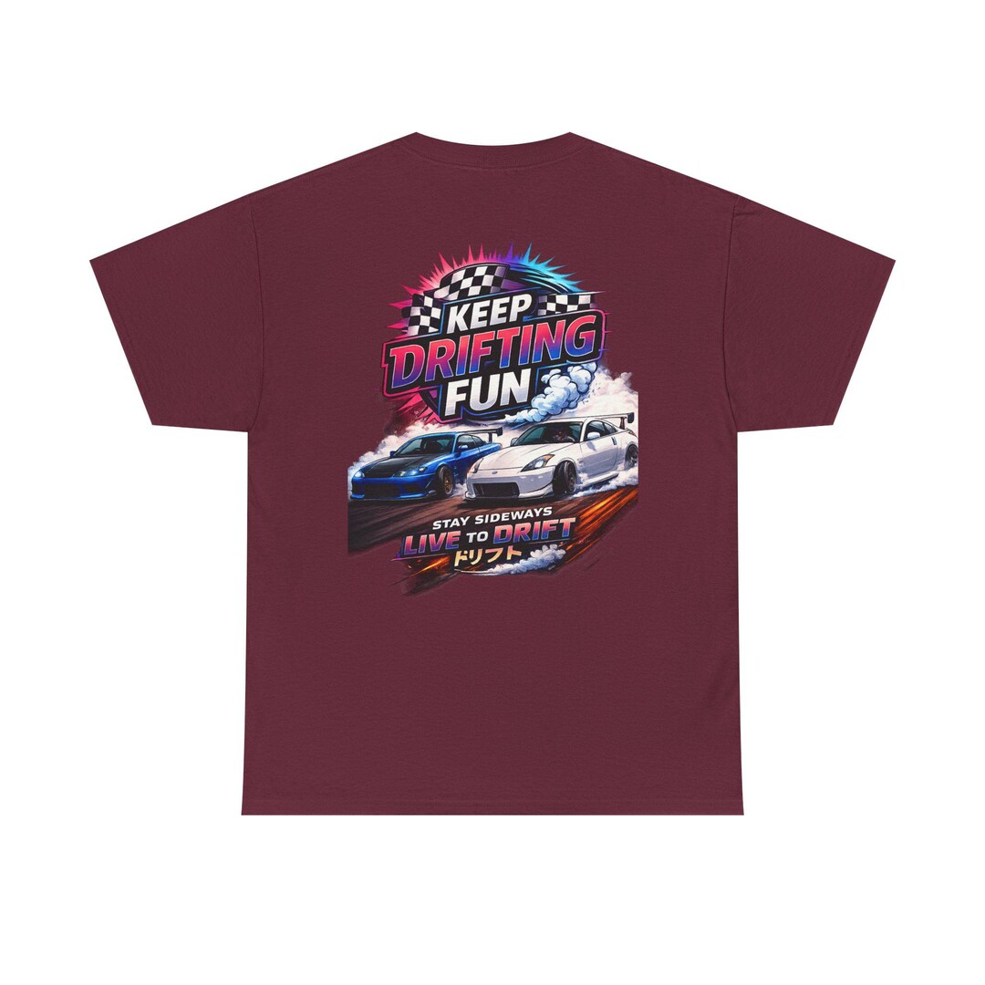 Keep Drifting Fun Tee | JDM Drift Cars, Racing Graphic Shirt - Etsy