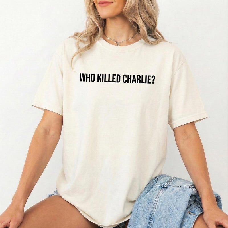 Who's Charlie Shirts - Etsy