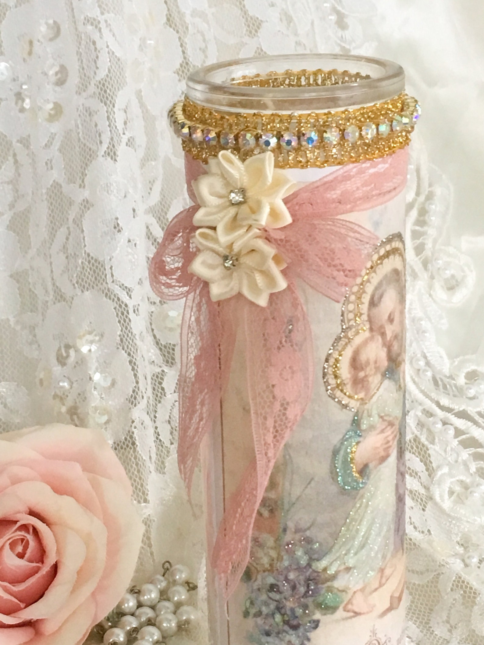 Saint Joseph Prayer Candle, Religious Candle, Altar, Shrine, Devotional ...