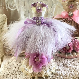 Shabby Ballet Art Dress, Miniature Mannequin, Ballet Dress, Tutu ...