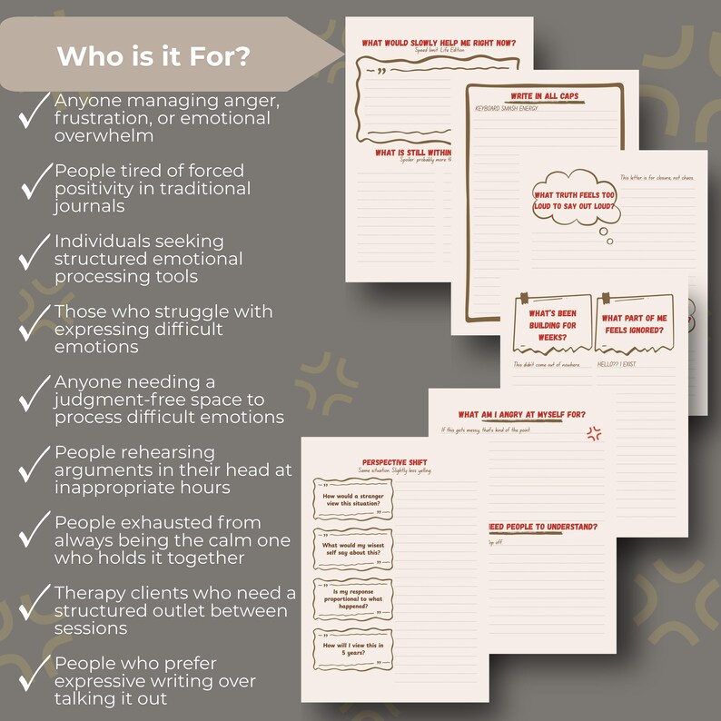 Digital Rant Journal for Anger & Emotional Management | Mental Health ...