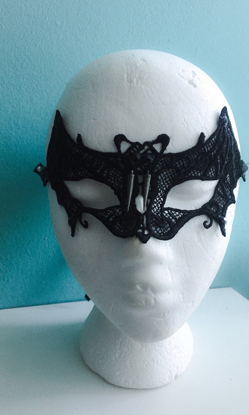 Lace BATTY Masquerade Bat Mask | Etsy