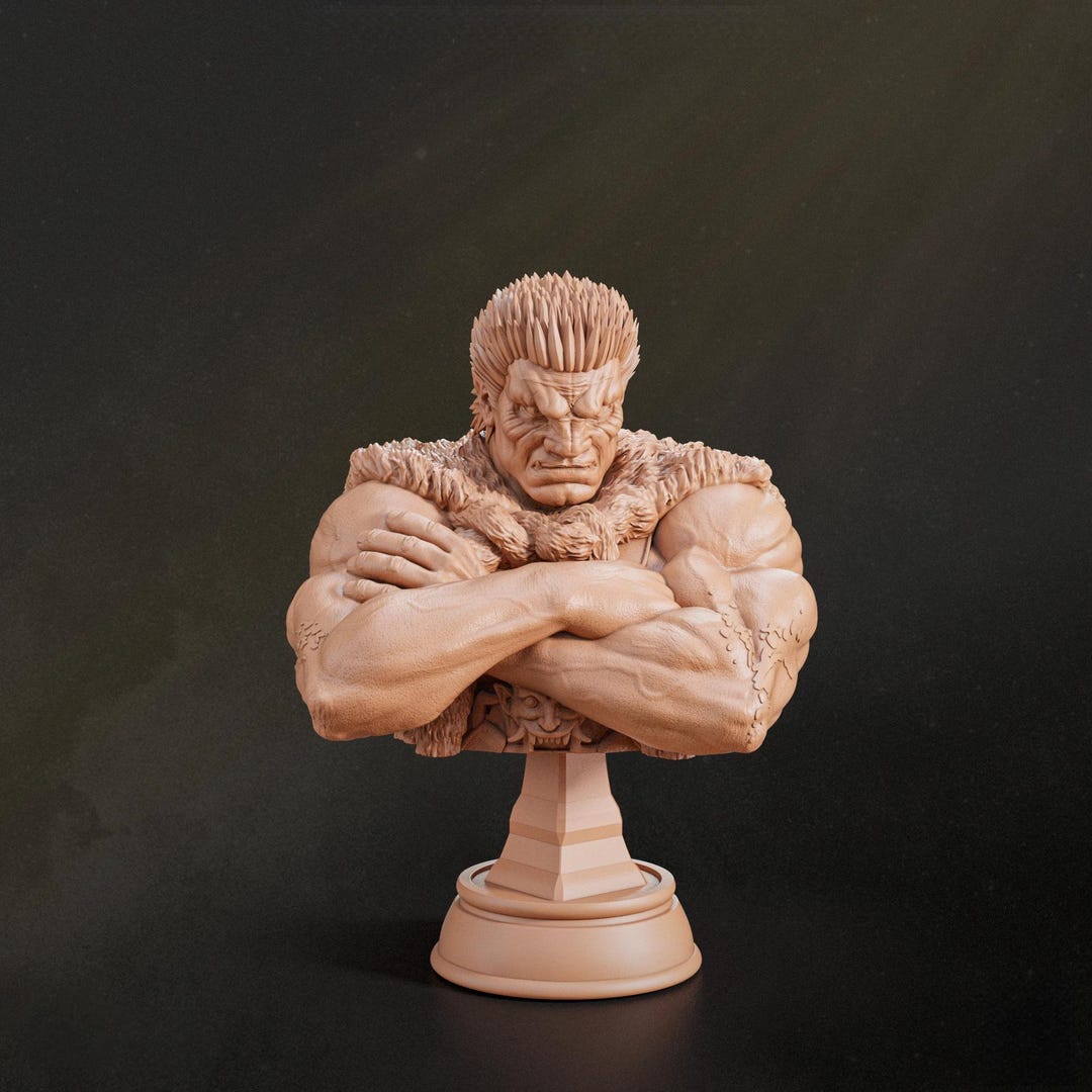 Berserk – Nosferatu Zodd Bust | Warrior Portrait STL | 3D Print Model ...