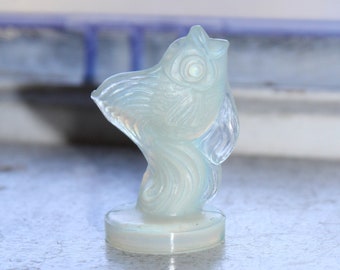 Sabino Glass Opalescent Gold Fish Figurine - Etsy