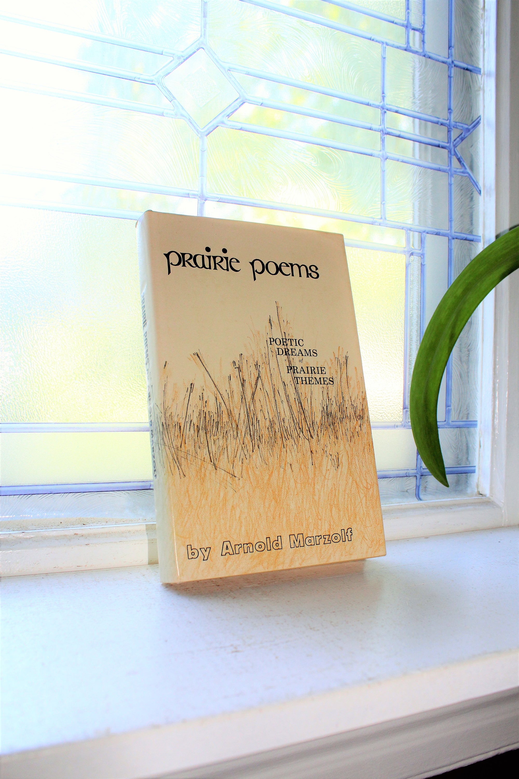 Prairie Poems by Arnold Marzolf Vintage 1974 Poetry Book Author Signed