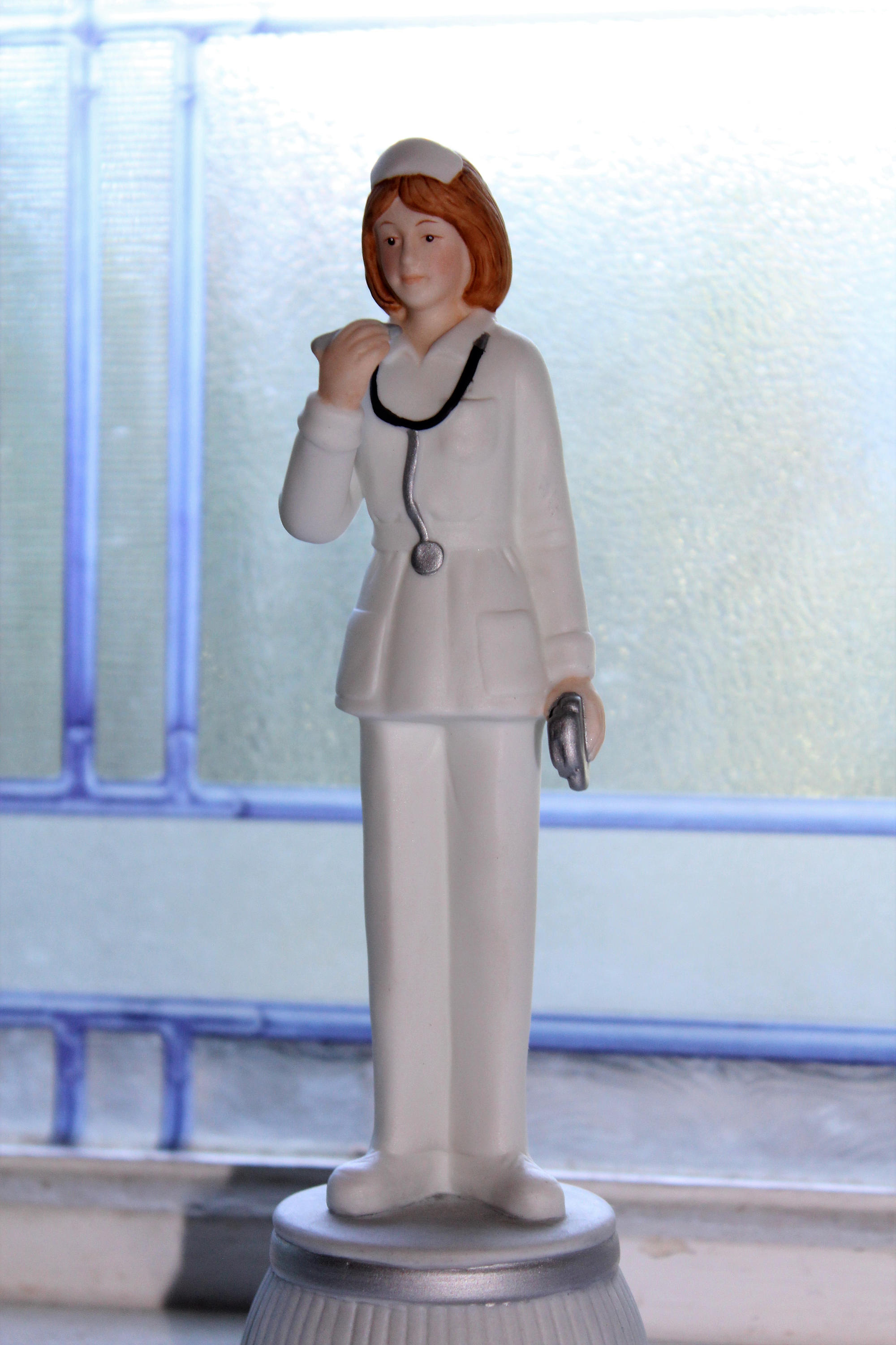 Nurse Figurine Music Box Spoonful of Sugar San Francisco Music Box Co.