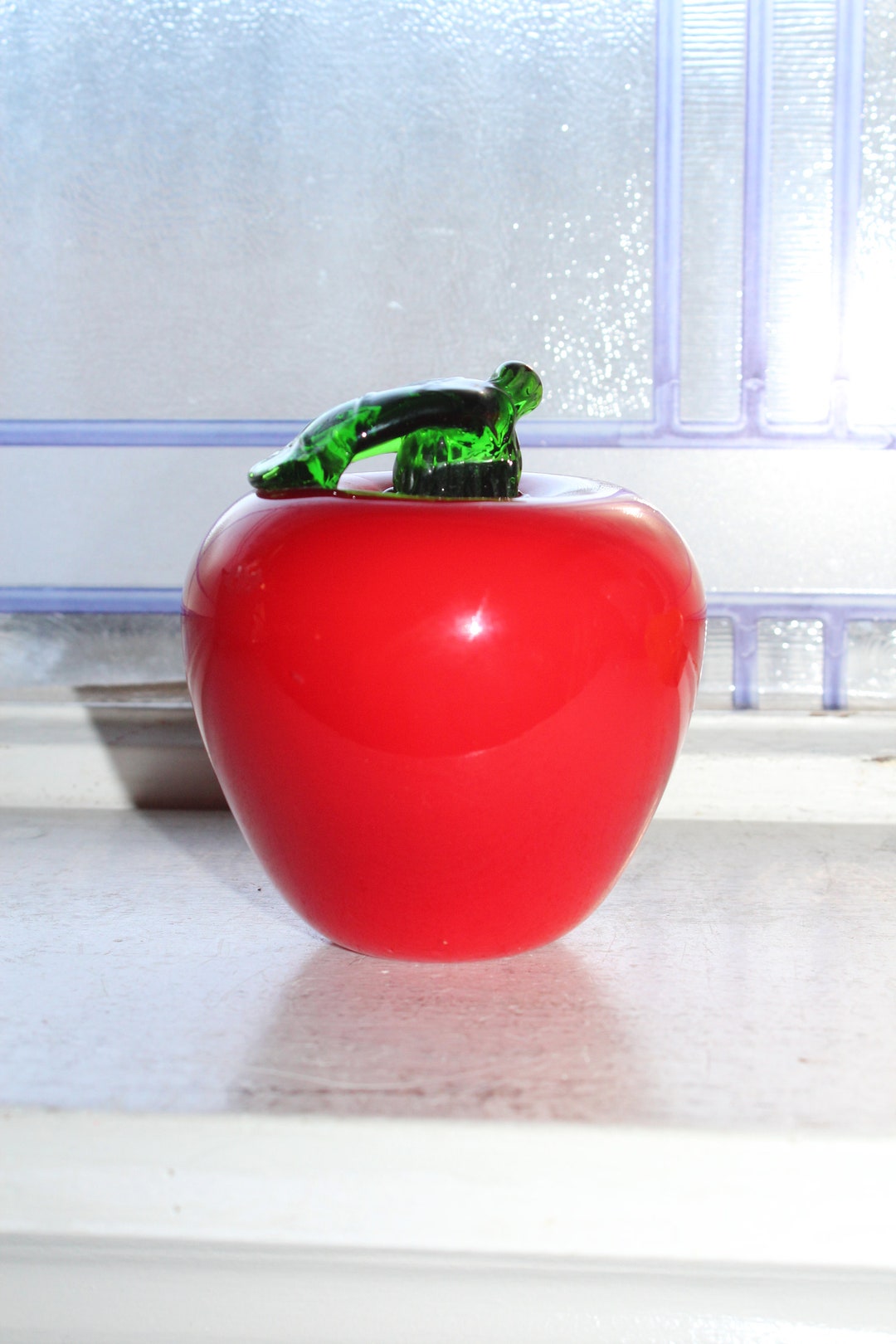Vintage Murano Glass Style Tomato Vegetable Fruit Handblown - Etsy
