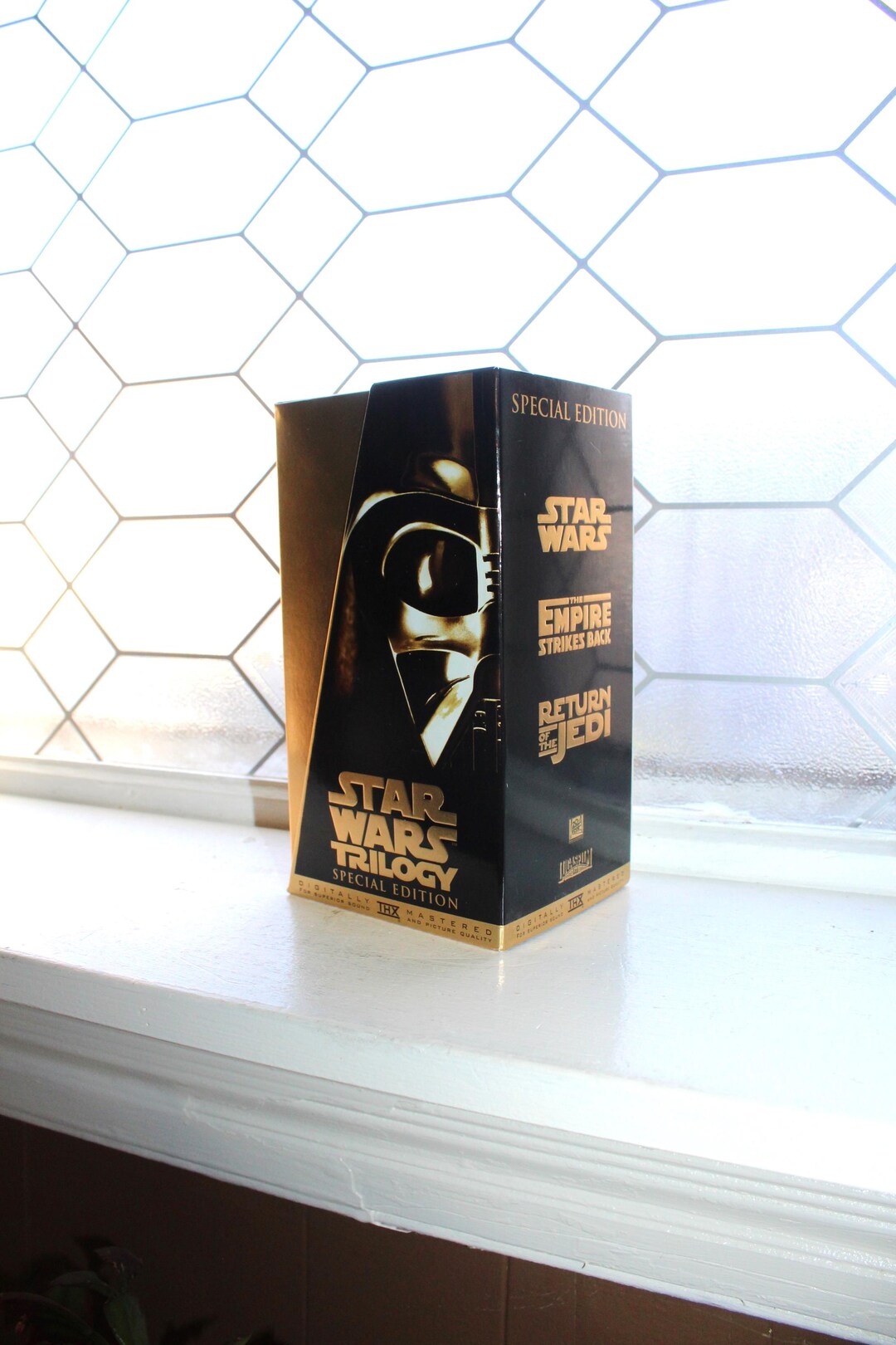 Star Wars Trilogy Special Edition VHS Movies Trio Gold Box Set - Etsy