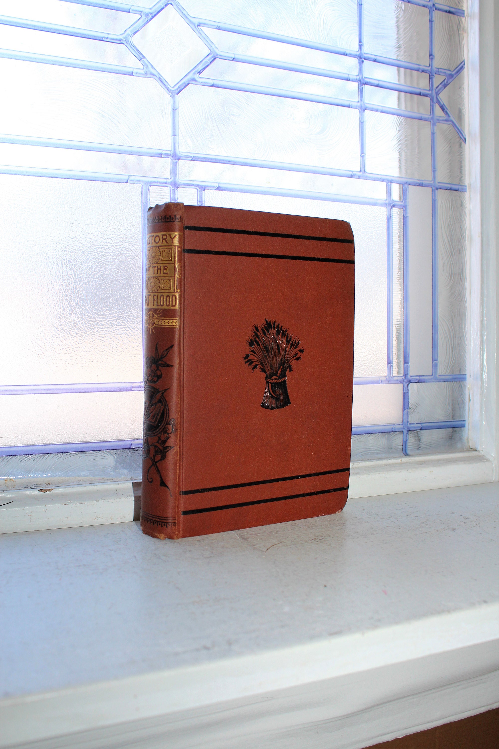 Antique 1889 Book History of the Great Flood in Johnstown Pa Ogilvie