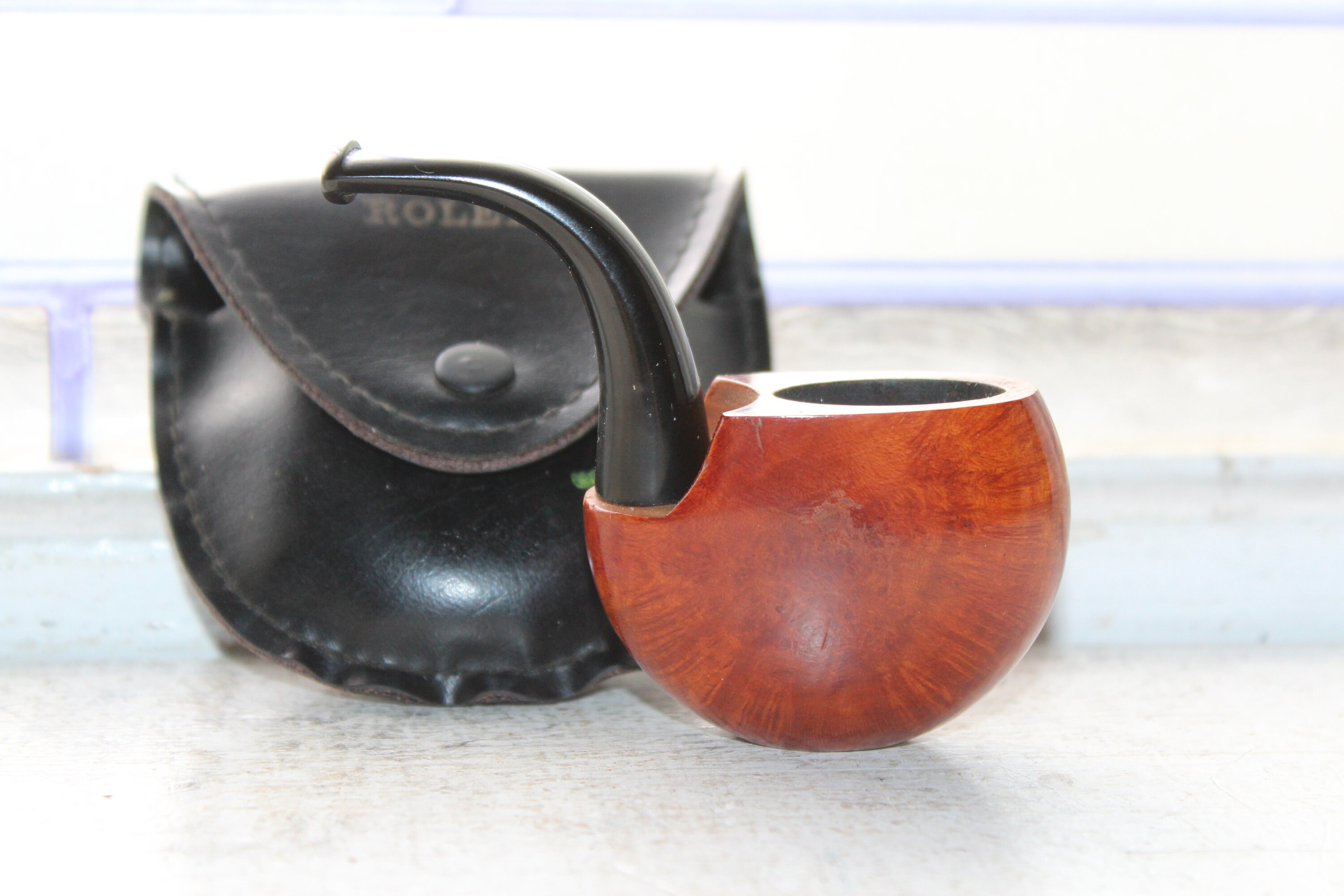 Rolex Pocket Tobacco Pipe with Case