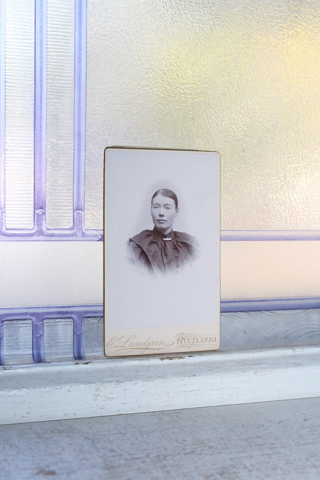 Antique Carte De Visite CDV Photograph Victorian Woman 1800s - Etsy