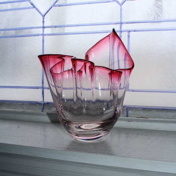 Handkerchief Vase - Etsy