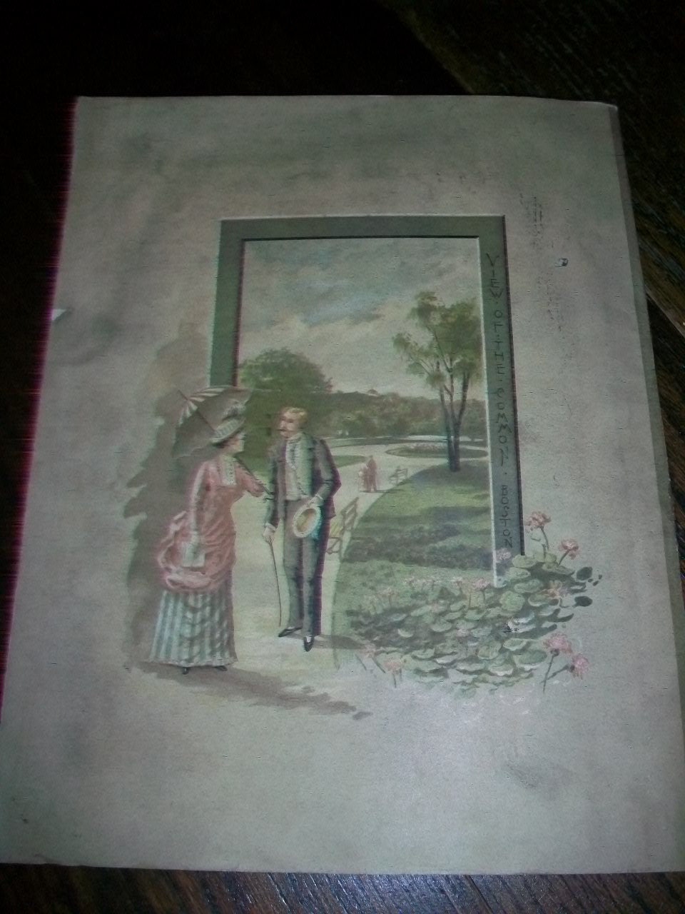 Antique 1889 Book Illustrated Boston The Metropolis of New England