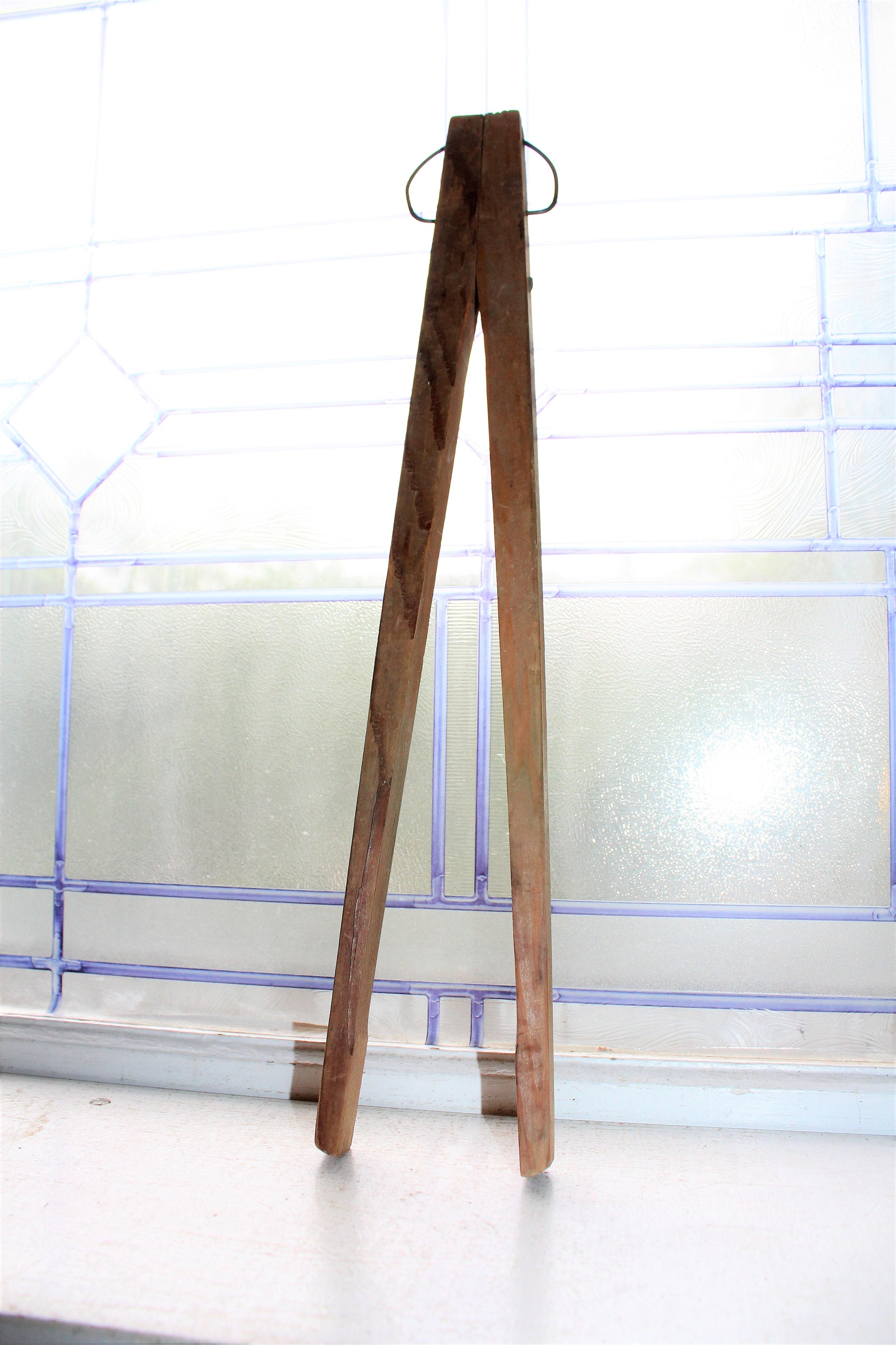 Antique Laundry Tongs Laundry Room Decor Wooden Clothes Tongs