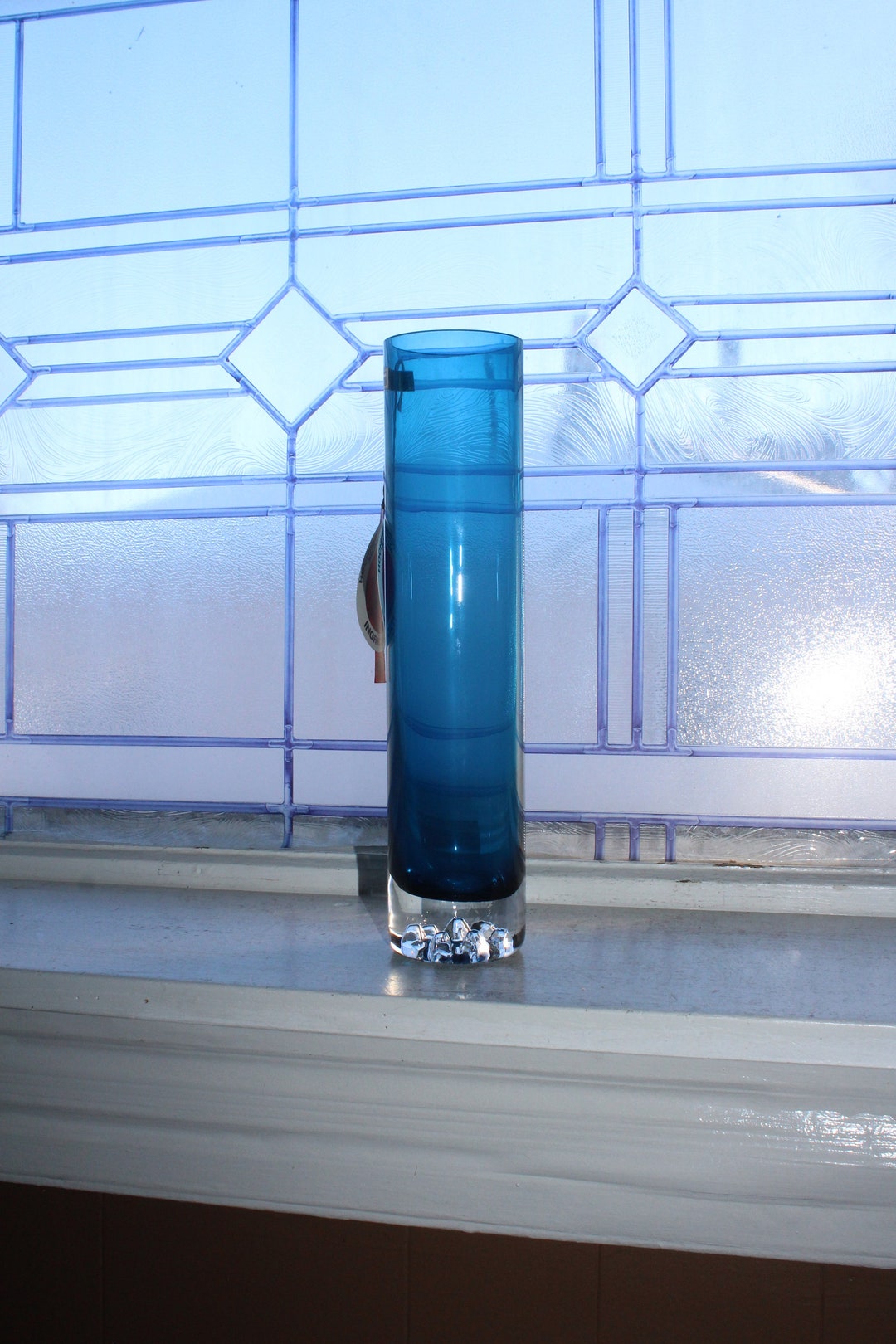 Vintage German Lead Crystal Vase Hochwertige Handarbeit Mundgeblasen ...