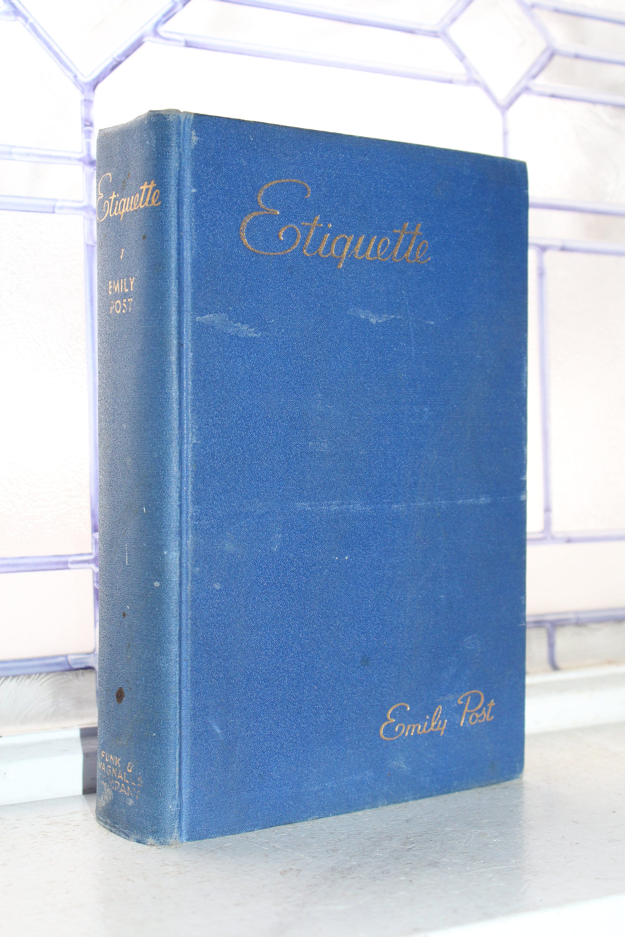 Vintage 1942 Book Etiquette by Emily Post