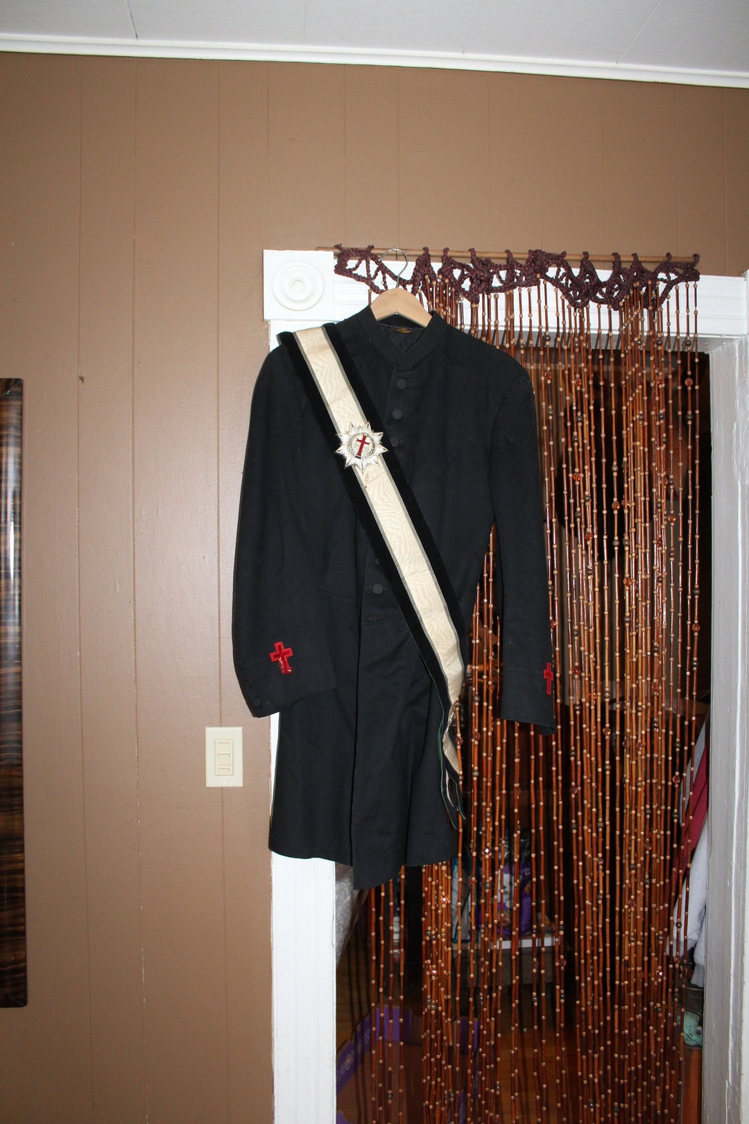 Antique Masonic Knights Templar Uniform and Sash - Etsy