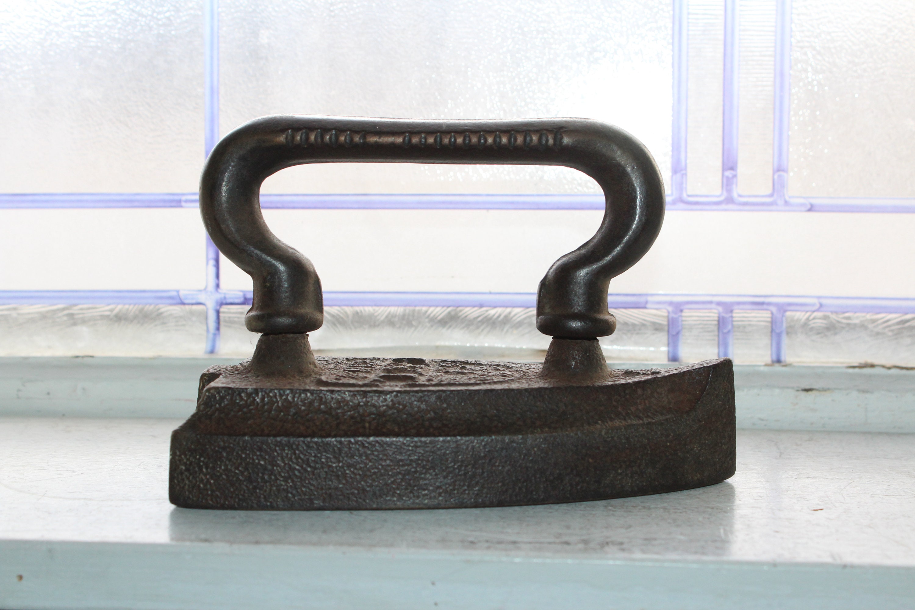 Antique Sad Iron Circa 1800s Laundry Room Decor