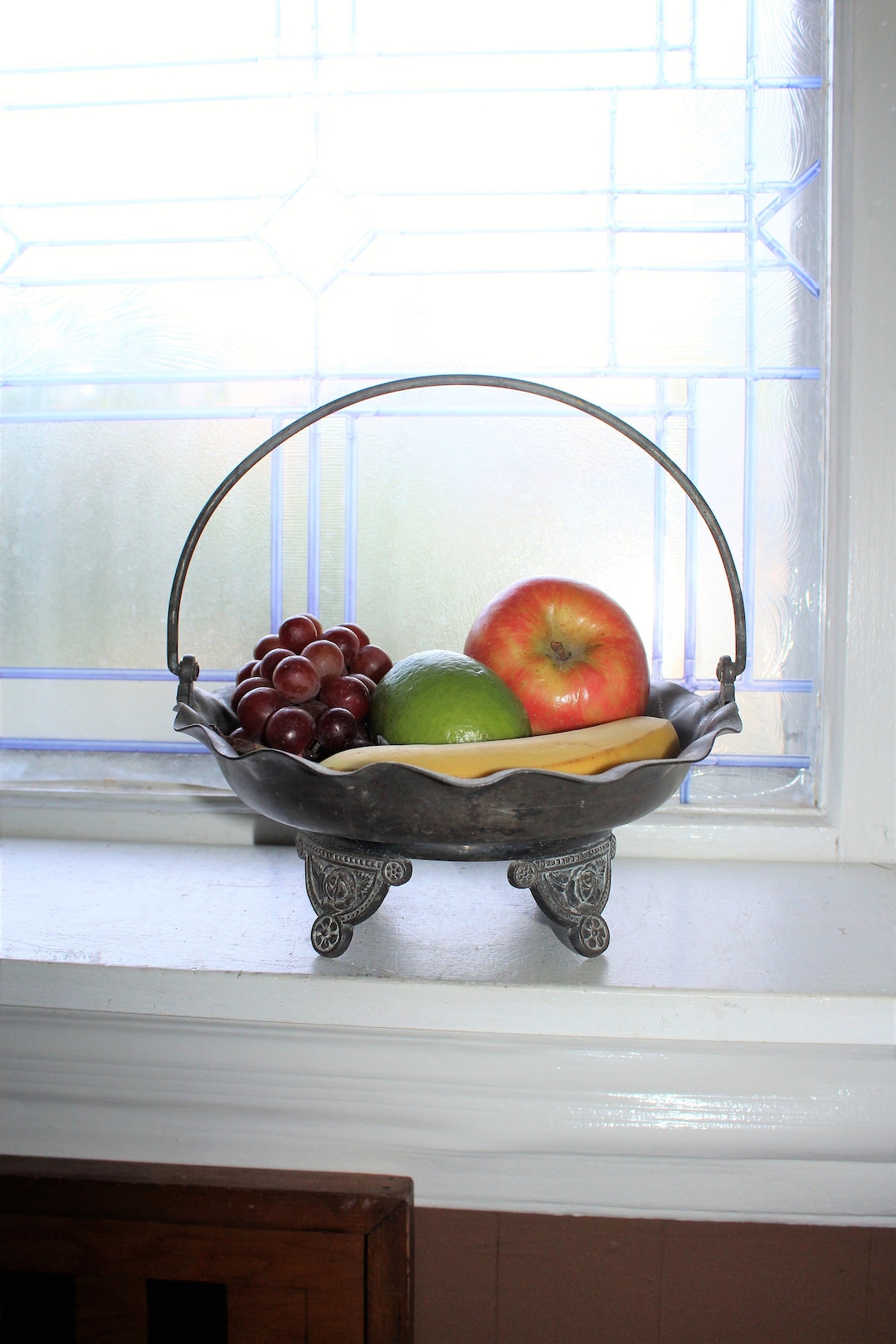 Antique 19th Century Victorian Aurora Silverplate Fruit Basket - Etsy
