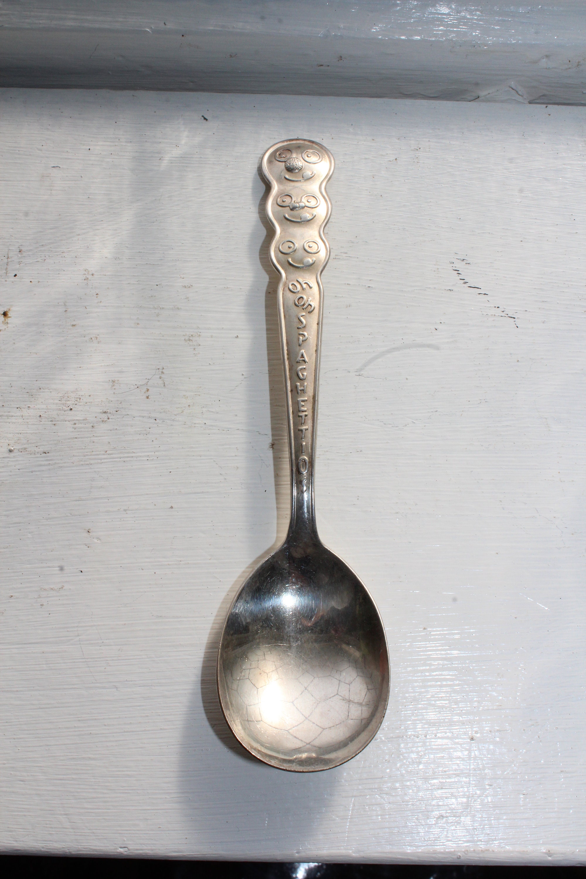 Vintage Spaghettios Silverplate Advertising Spoon International Silver