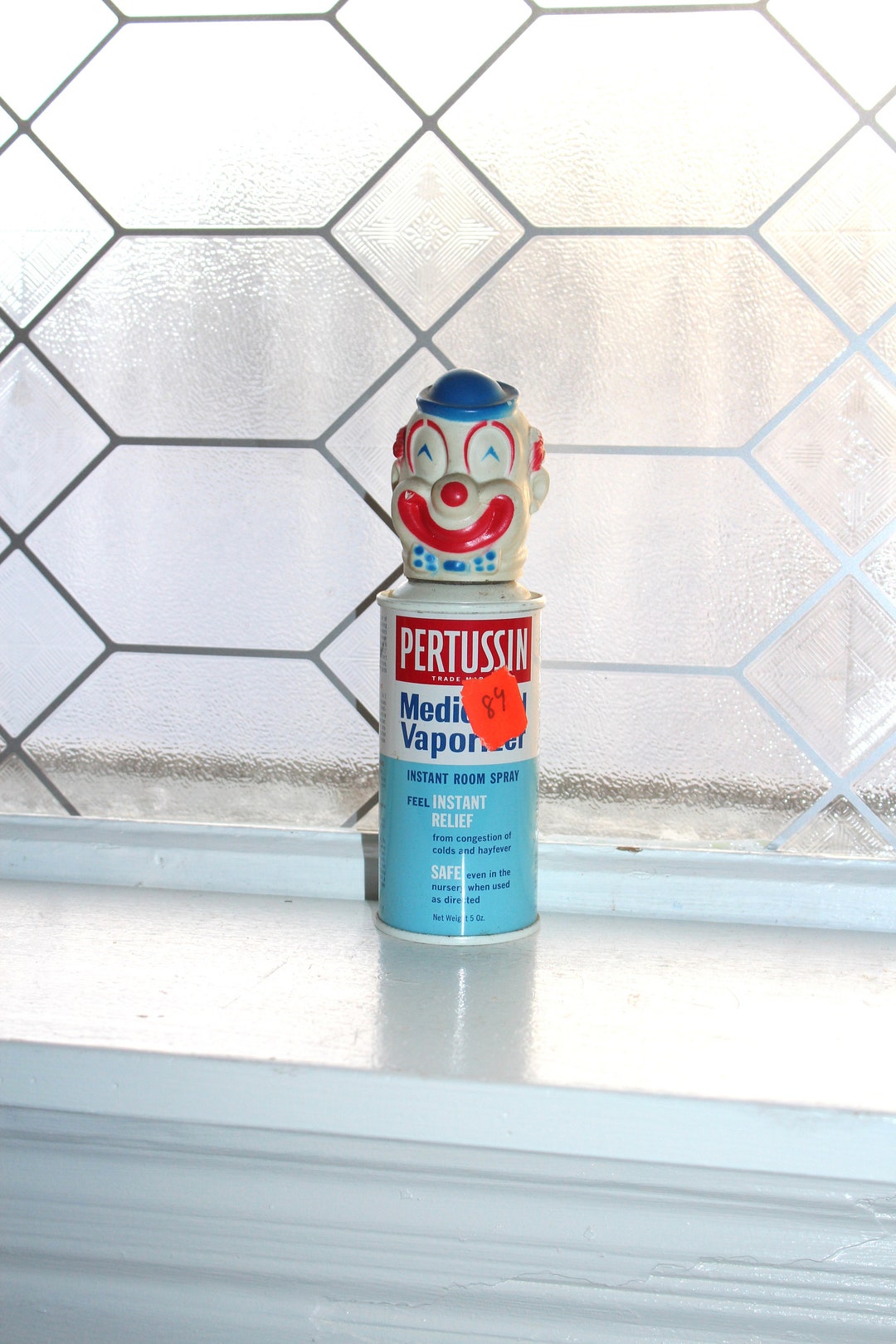Vintage Pertussin Medicated Vaporizer Bottle With Clown Puppet - Etsy