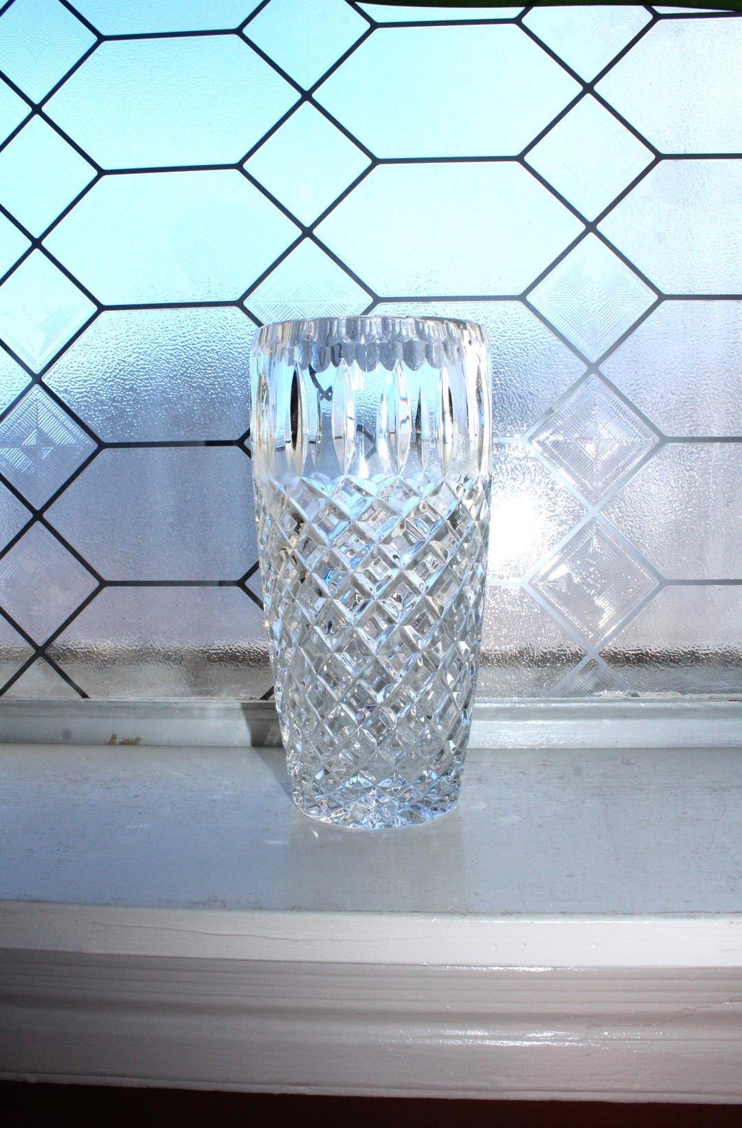 Vintage Gorham Crystal Lady Anne Vase - Etsy