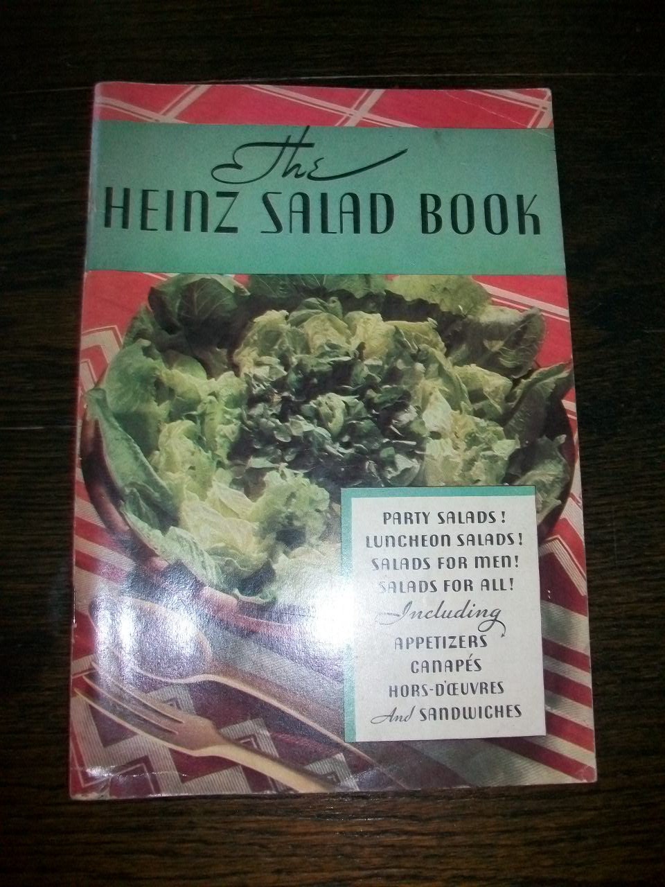 Vintage 1940s Cookbook The Heinz Salad Book