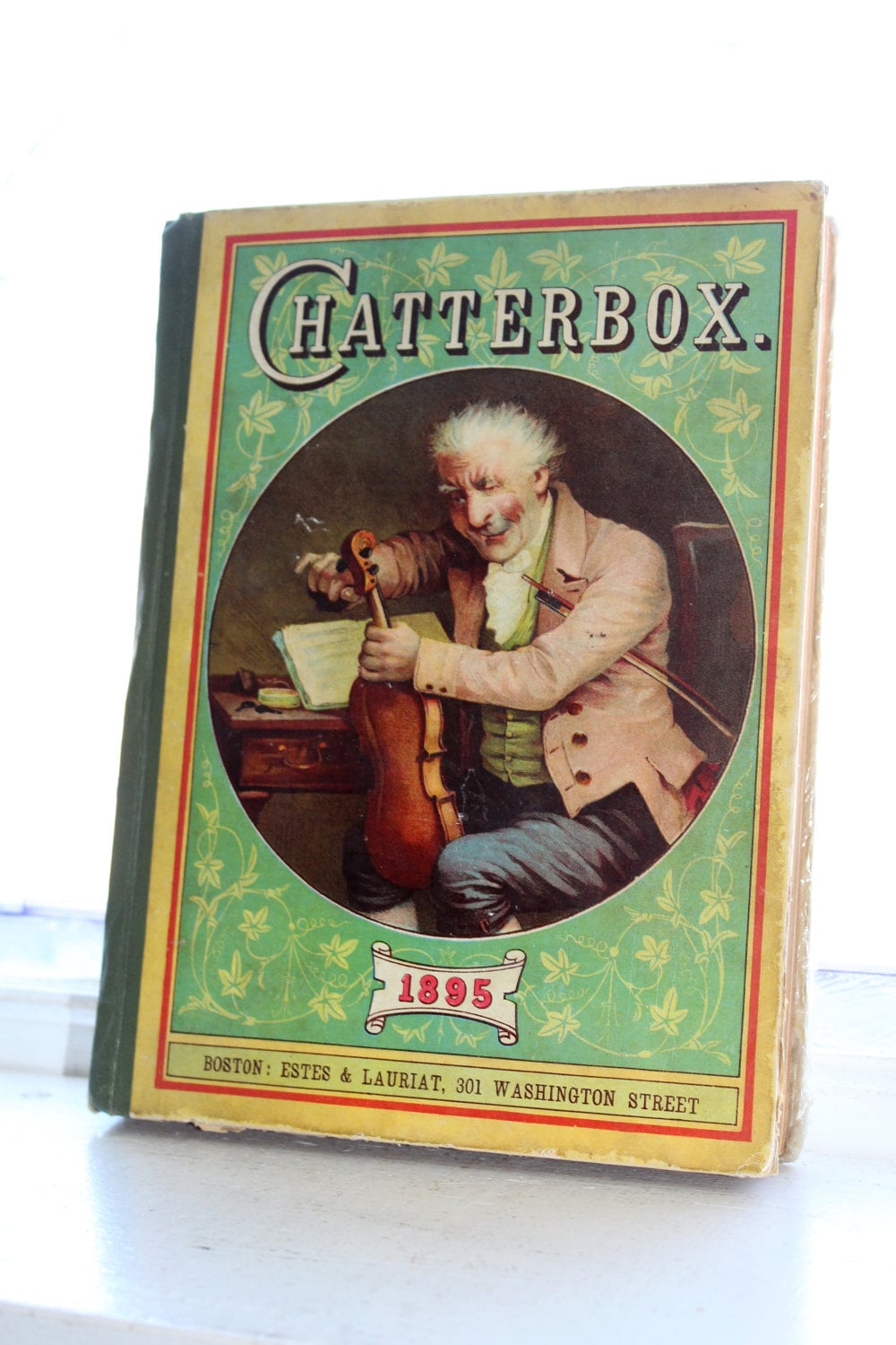 Antique Children's Book Chatterbox 1895