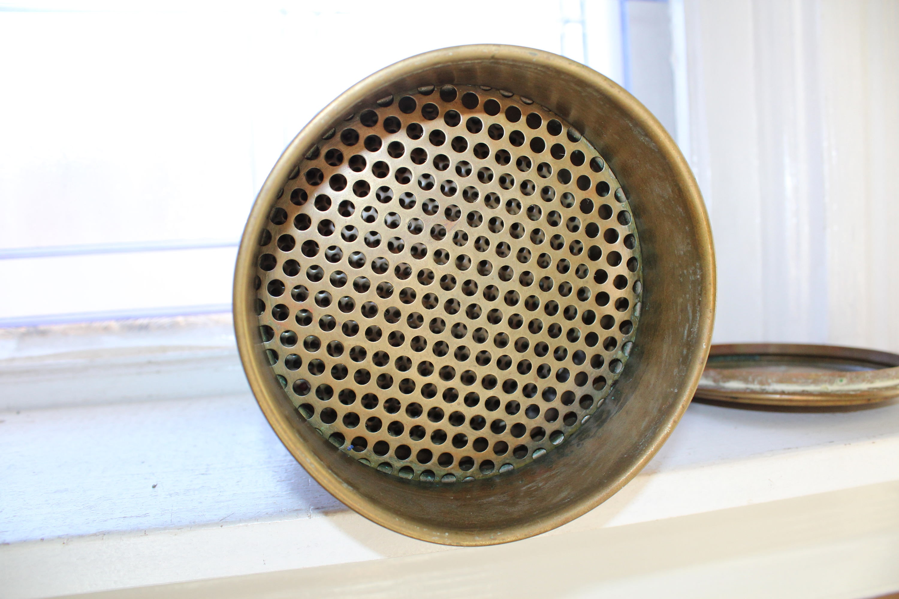 Vintage Stacking Brass Sieves Screens Central Scientific Co Chicago