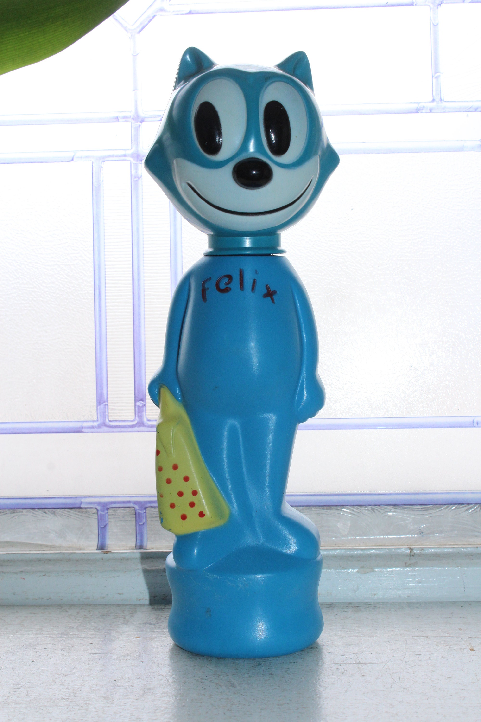 1960s Felix the Cat Soaky Bottle Vintage Bubble Bath Soap