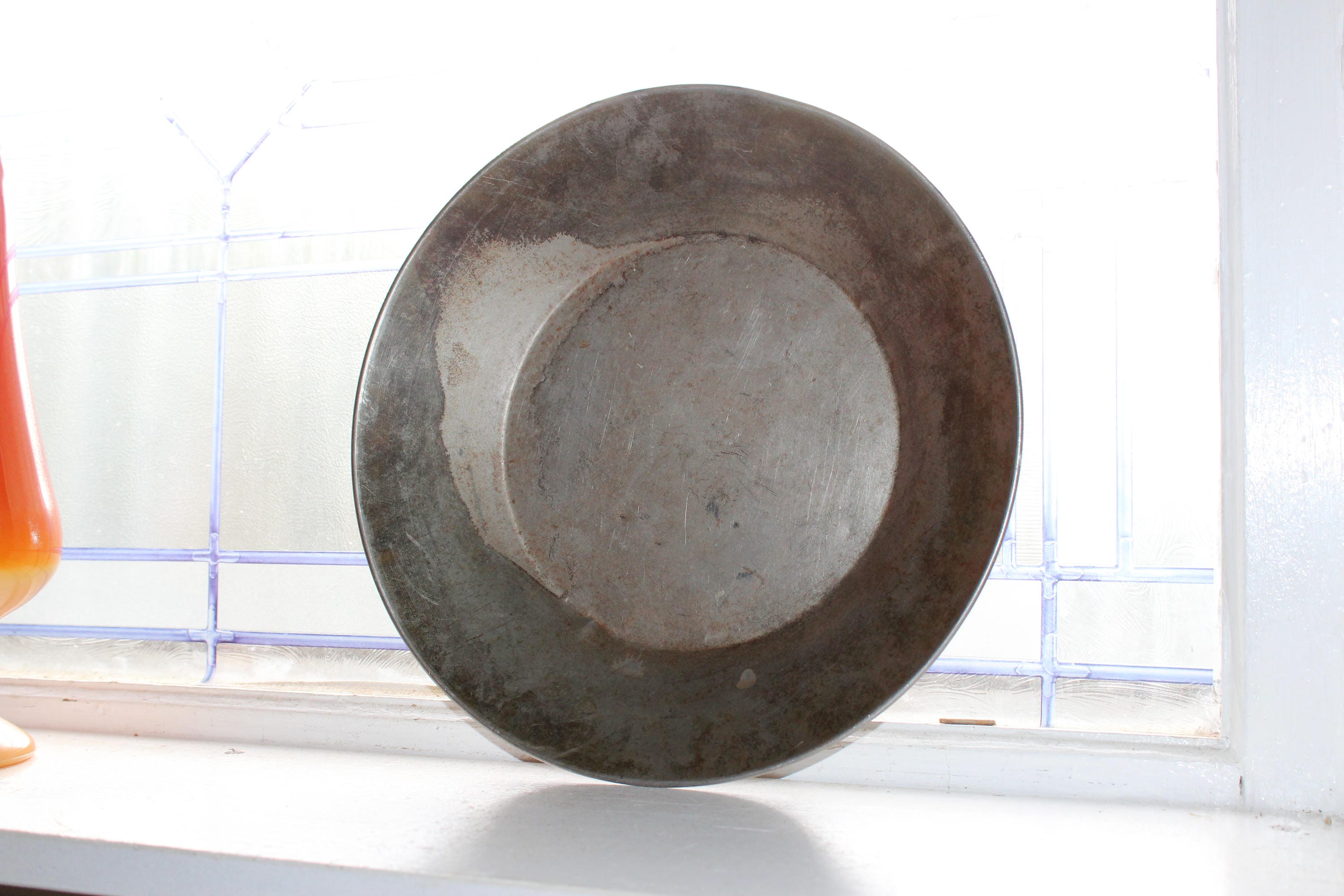 Antique Gold Mining Pan Primitive Farmhouse Decor