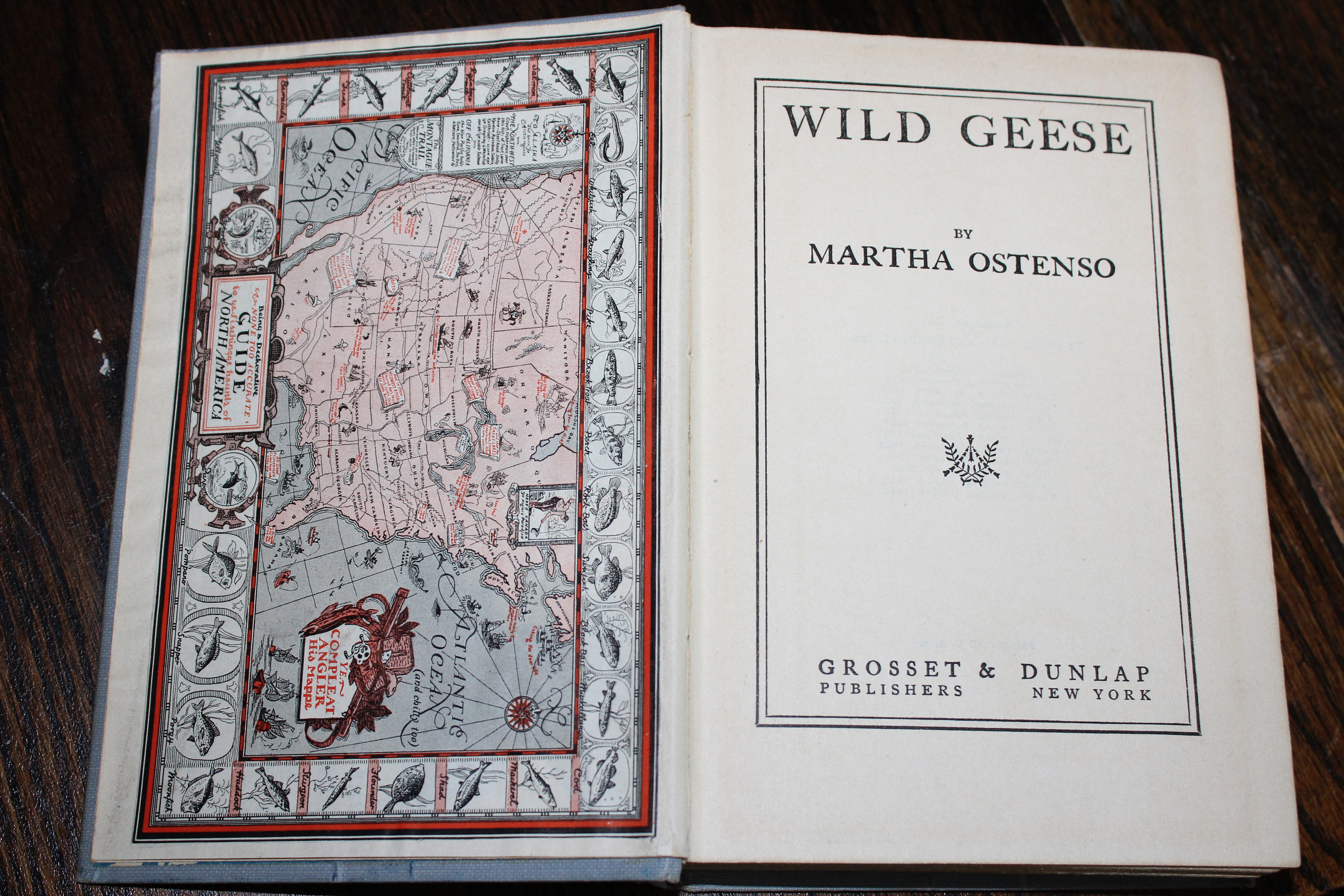 Wild Geese by Martha Ostenso Vintage 1926 Book