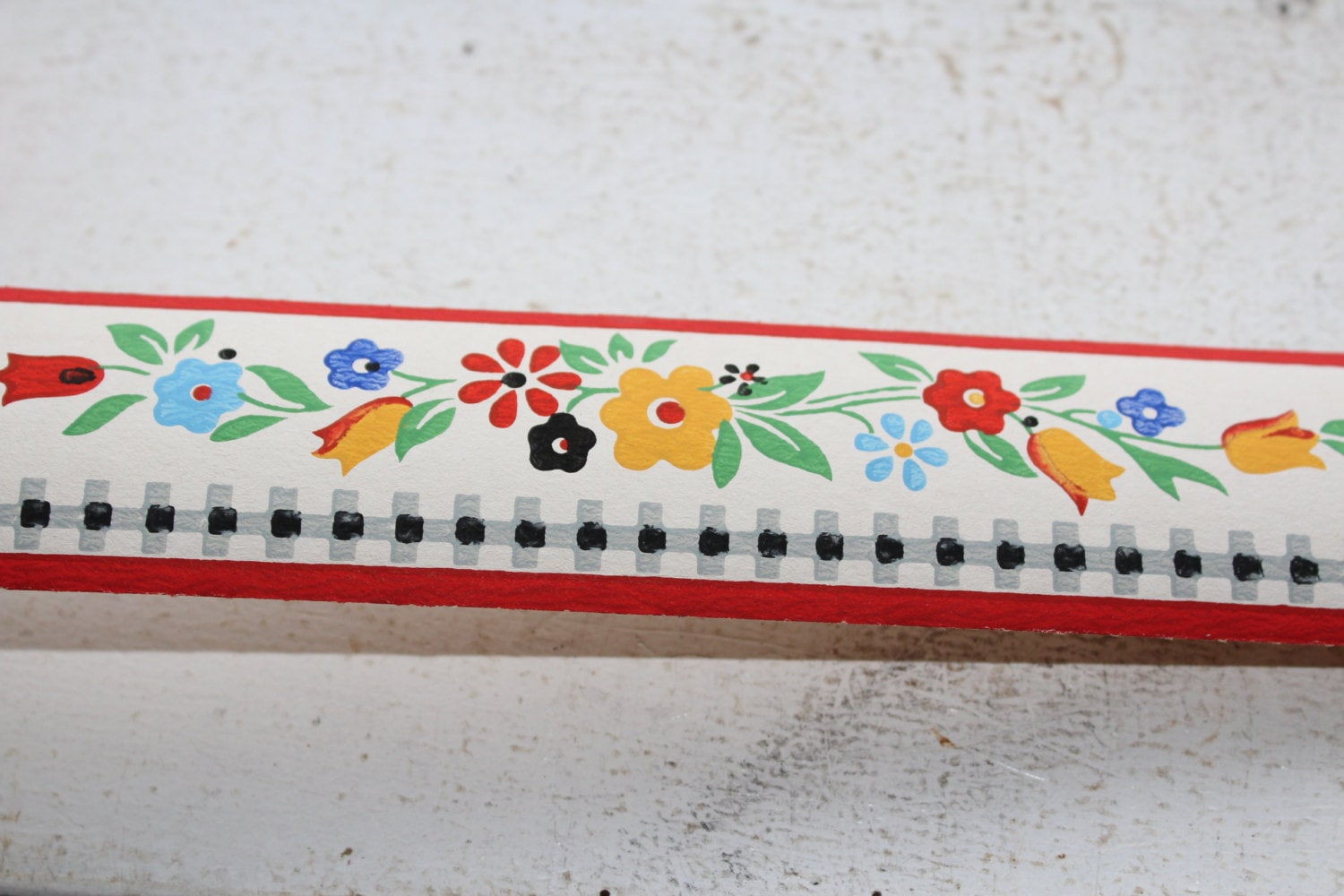 Vintage 1950s Wallpaper Border Maytime Dex Brand Unused Wall Paper