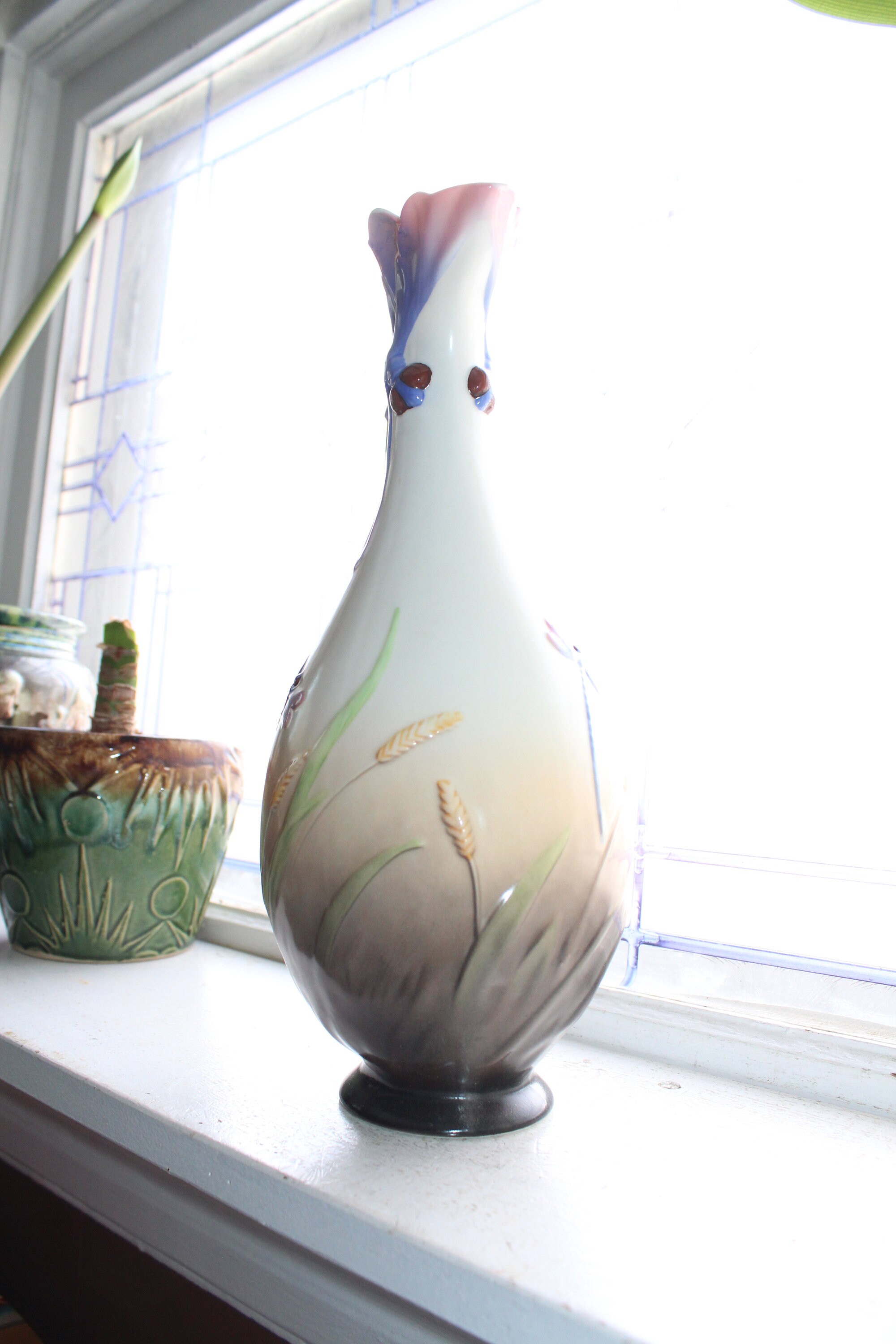 Franz Porcelain Dragonfly Pitcher Ewer Smithsonian Institution