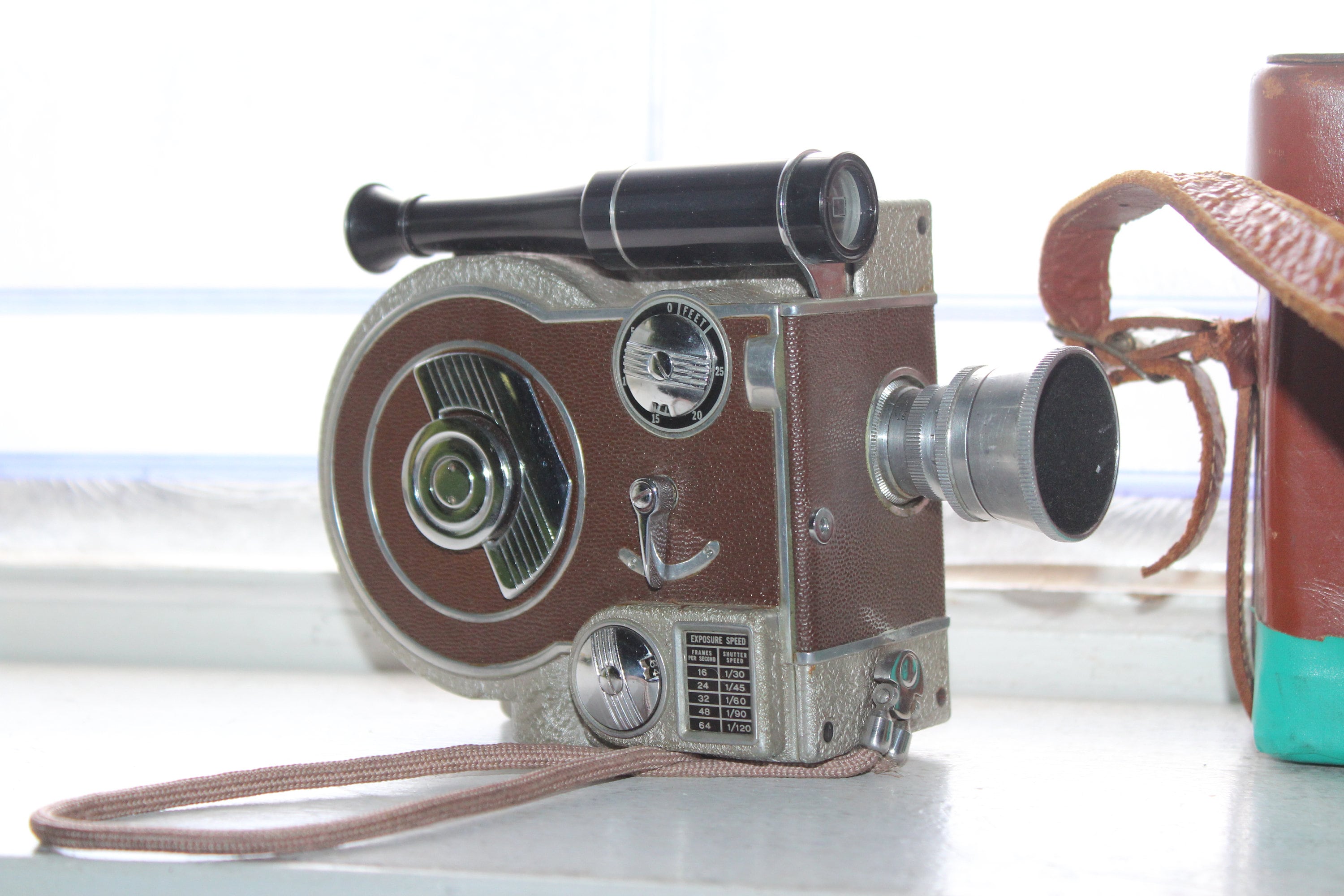 Vintage Revere Eight Camera Model 70 with Leather Case