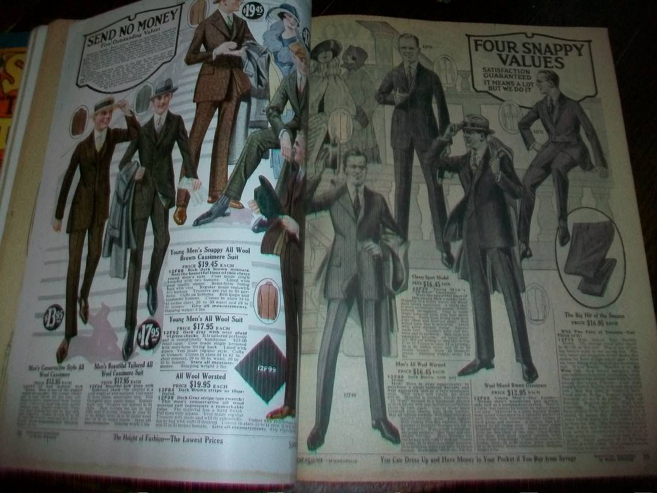 Antique 1923 MW Savage Department Store Catalog Minneapolis MN