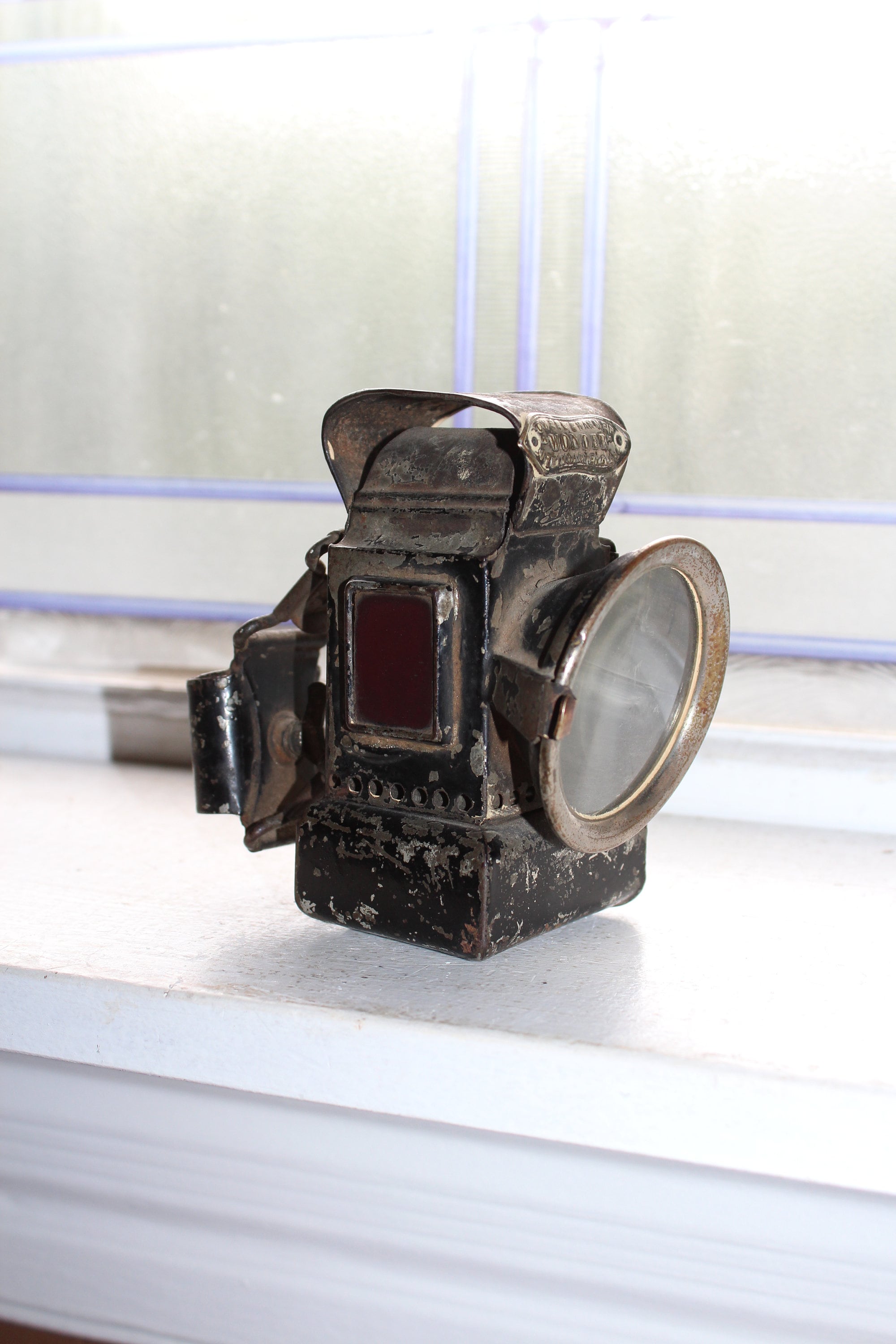 Antique Wonder Bicycle Light Lamp Powell & Hanmer