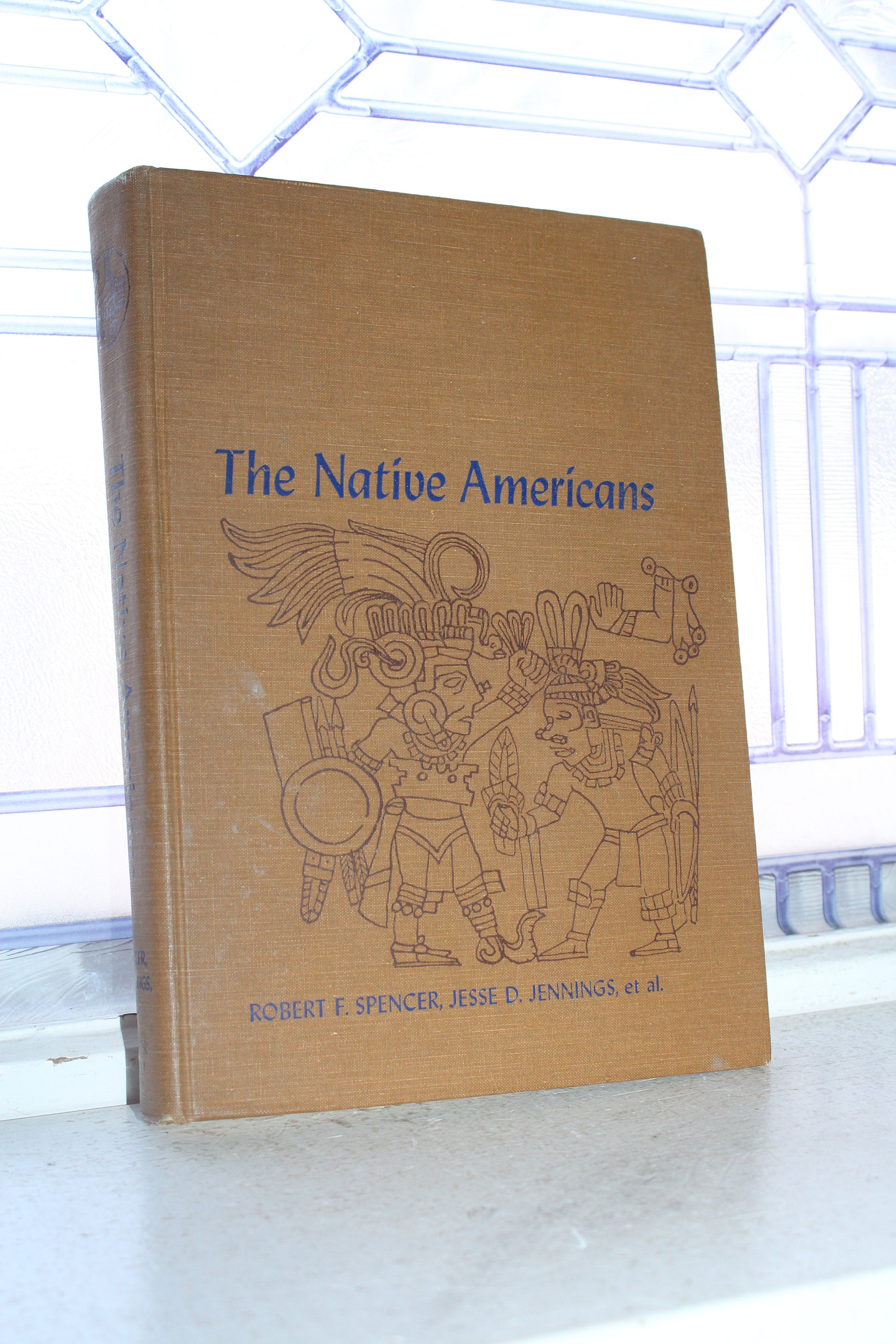 The Native Americans Vintage 1965 Book History of Indians