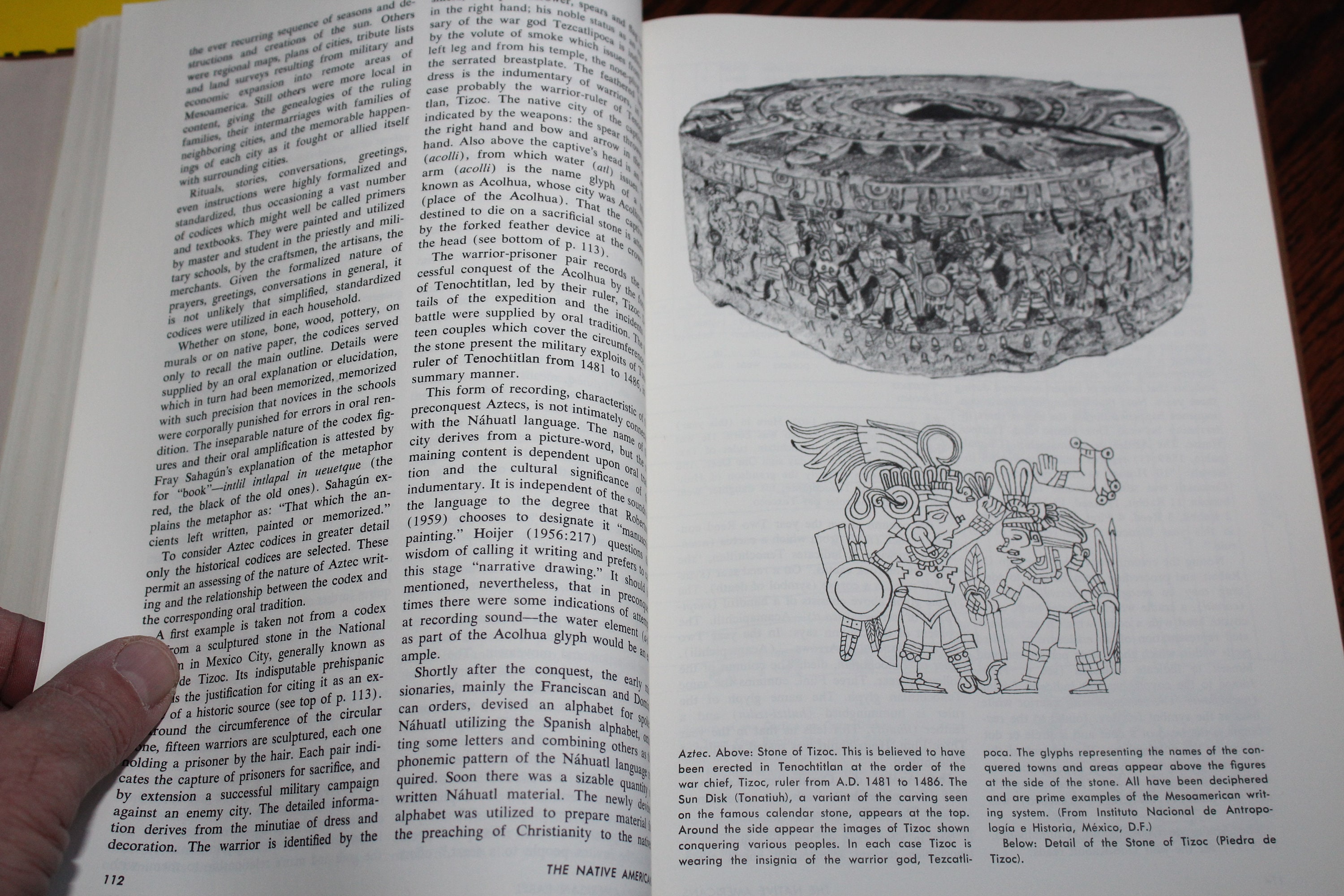 The Native Americans Vintage 1965 Book History of Indians