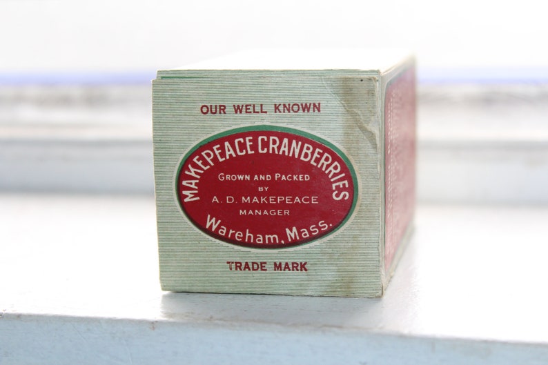 Antique Evaporated Cranberries Box Country Store Display | Etsy