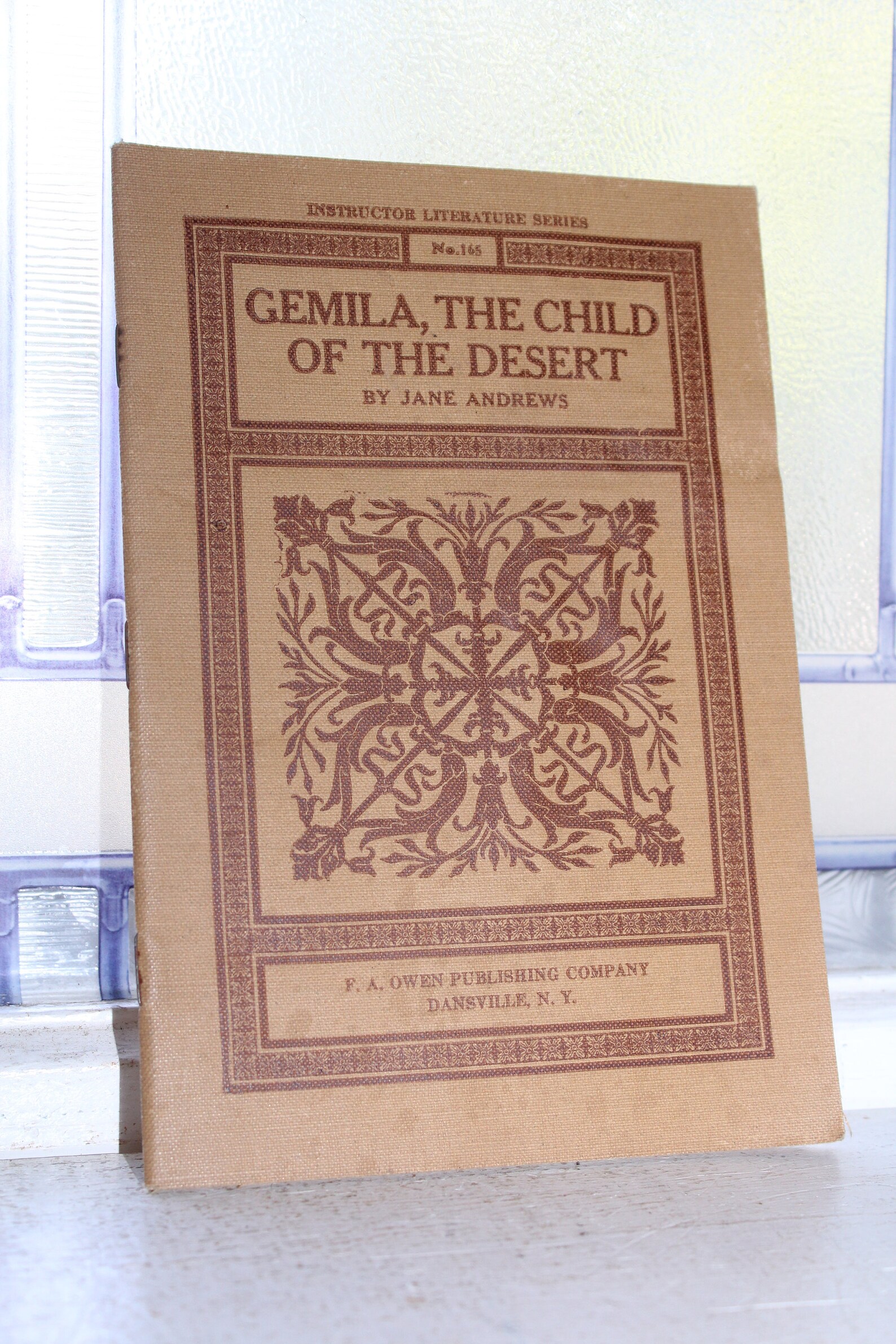 Antique Book Gemila the Child of the Desert 1916 - Etsy