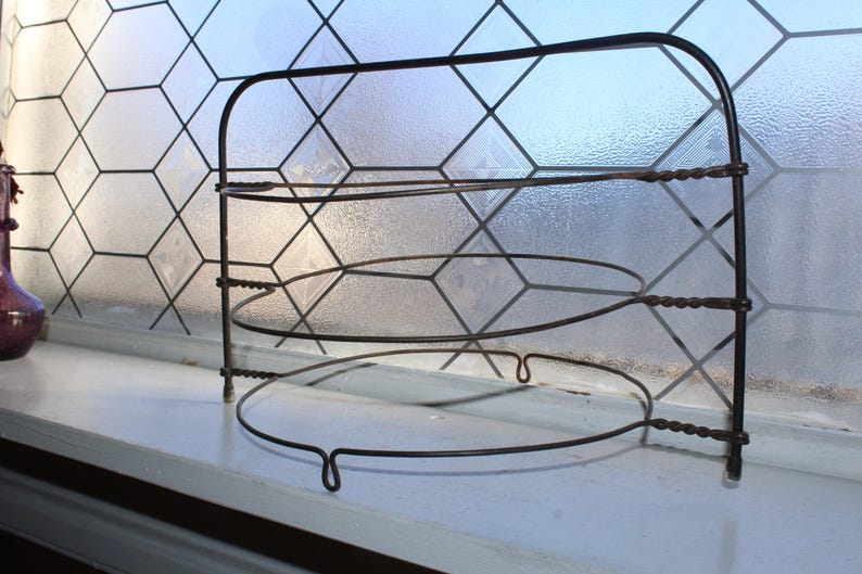 Antique Countertop Wire Pie Rack 3 Tier Store Display Stand - Etsy