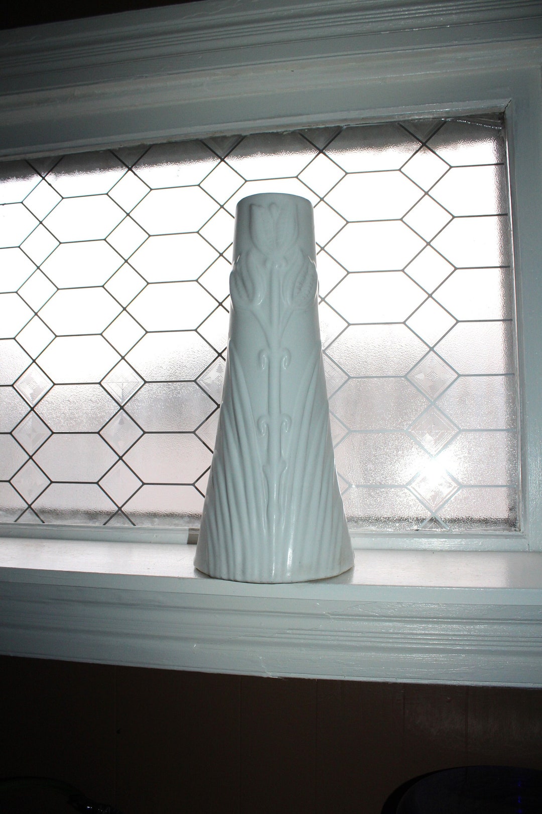 Large Vintage Van Briggle Pottery Floor Vase Yucca Seed Pods - Etsy