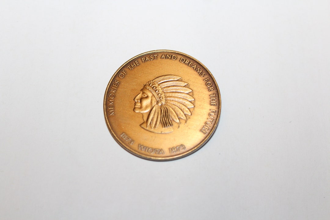 Vintage 1973 Wiota Iowa Centennial Coin Token - Etsy