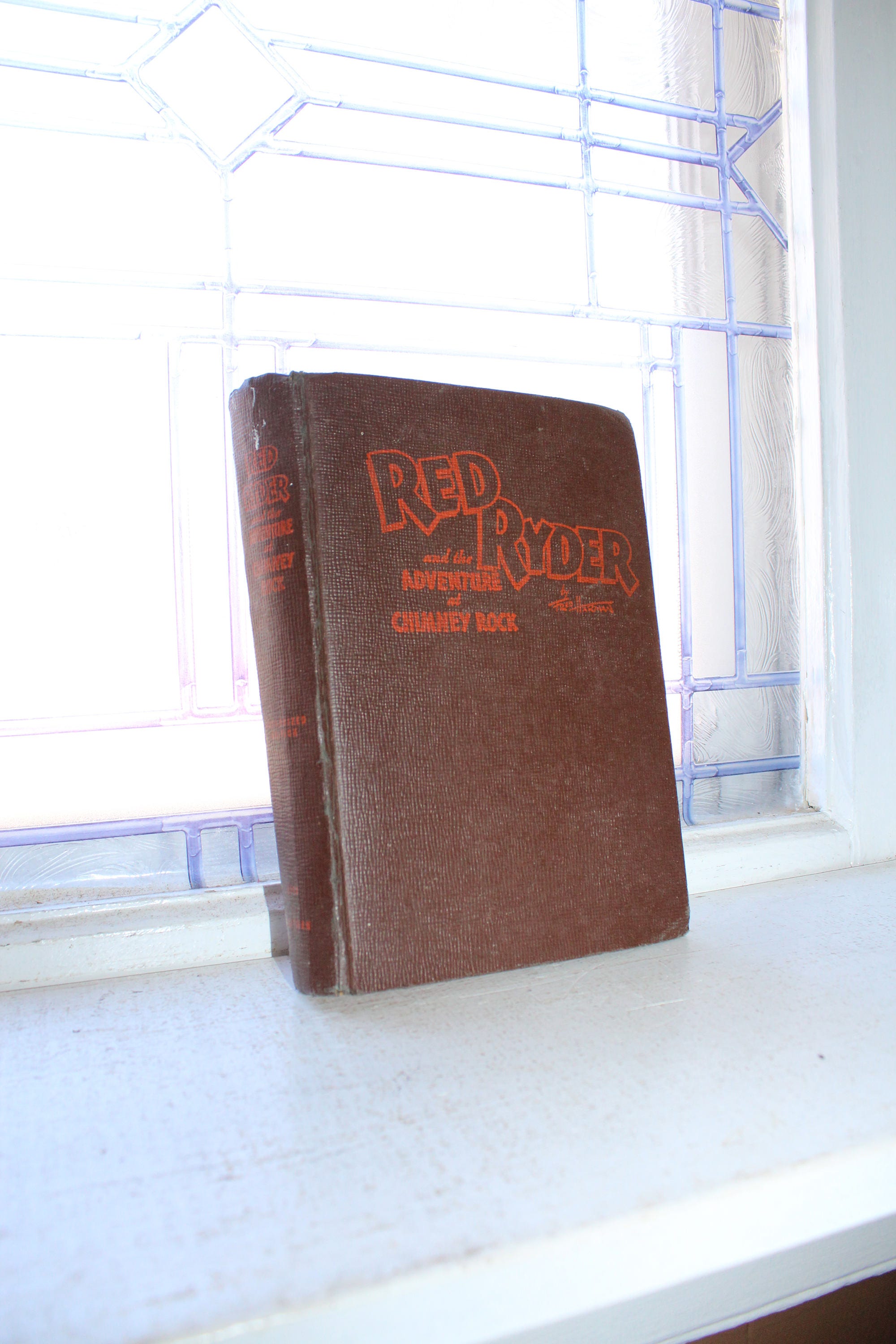 Vintage 1946 Book Red Ryder and the Adventure At Chimney Rock