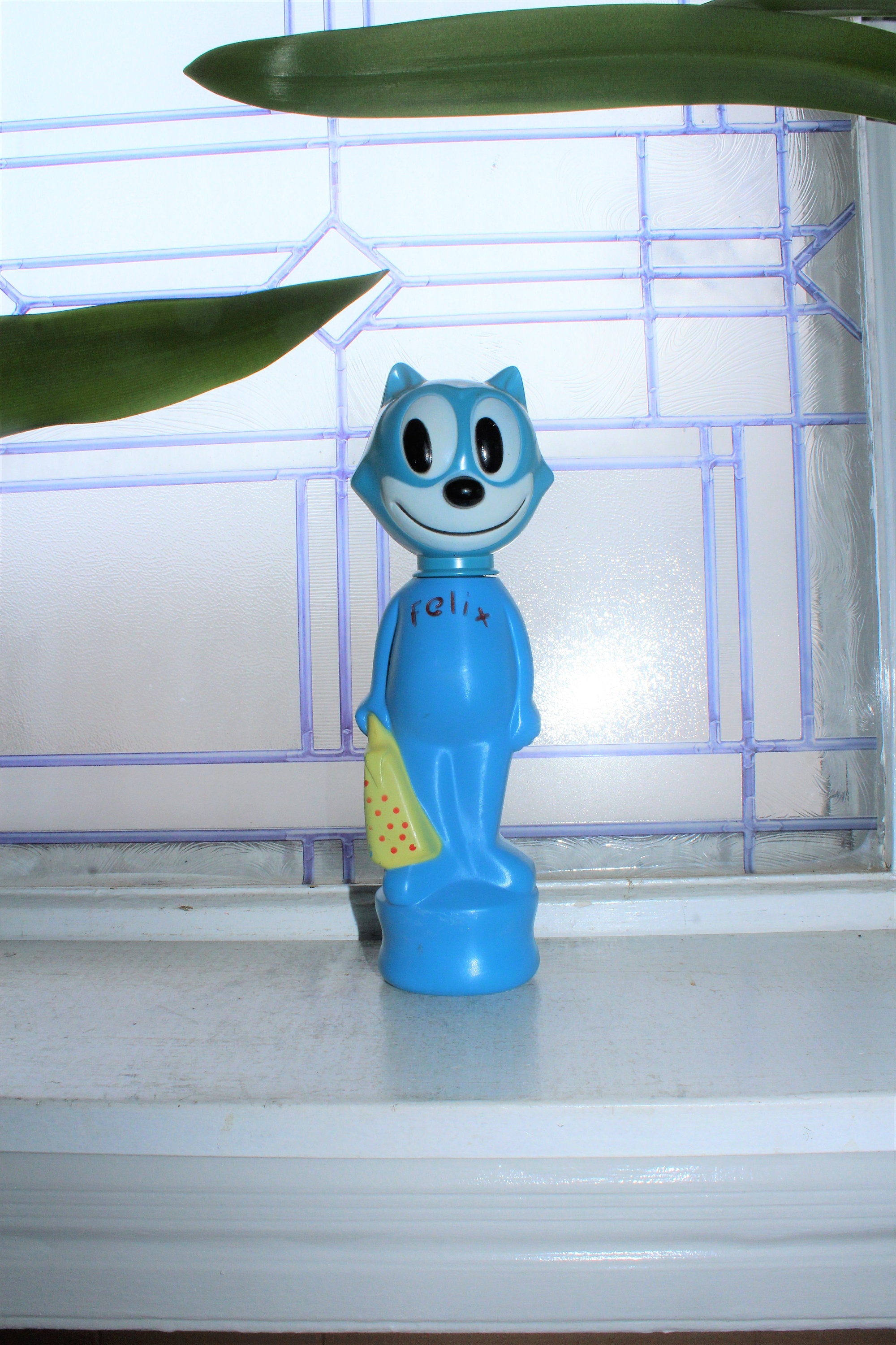 1960s Felix the Cat Soaky Bottle Vintage Bubble Bath Soap