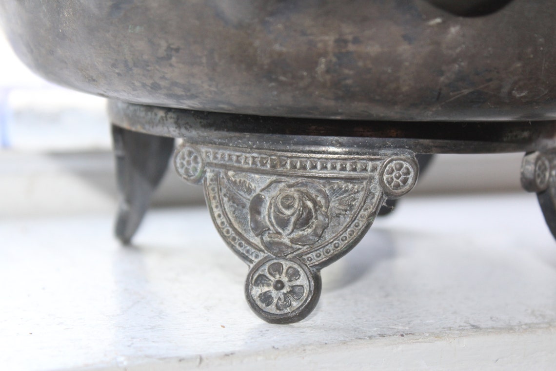 Antique 19th Century Victorian Aurora Silverplate Fruit Basket - Etsy