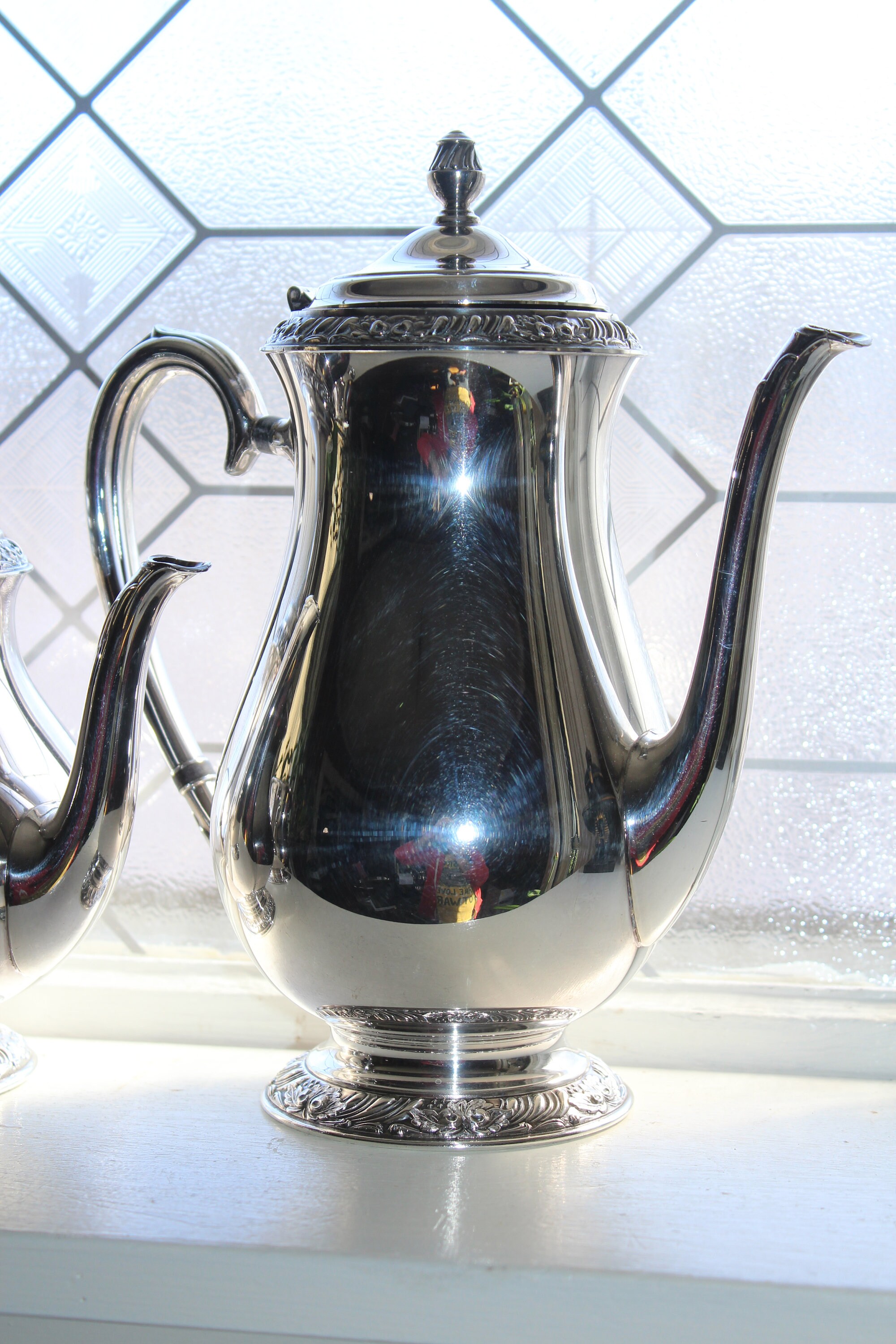Vintage Oneida Henley Tea Coffee Service Silverplate